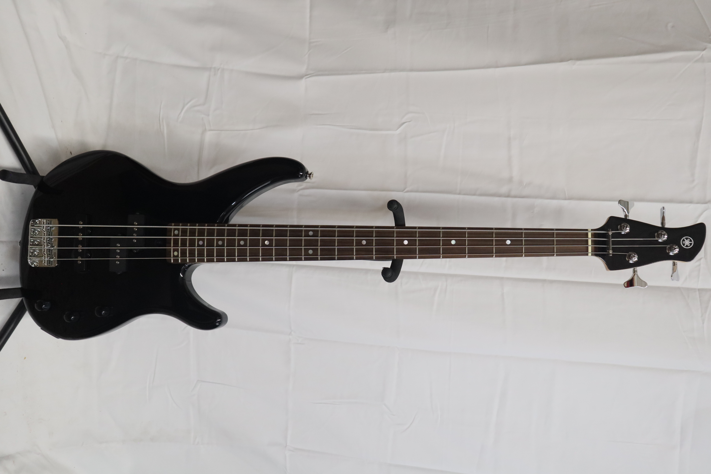 Yamaha TRBX174EW Trans Black 4-String Electric Bass Guitar