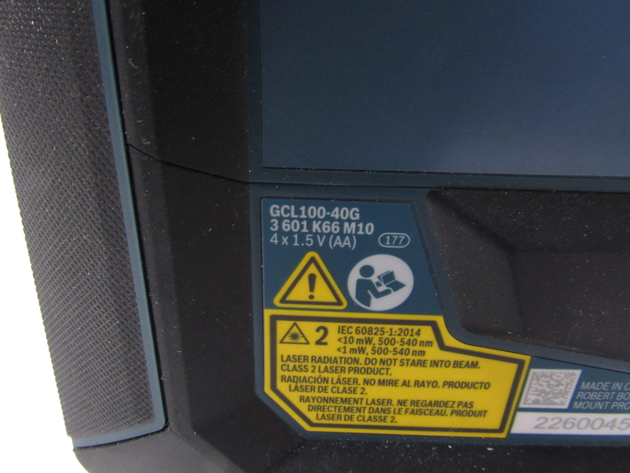 Bosch GCL100-40G Green Beam Self-Leveling Cross-Line Laser