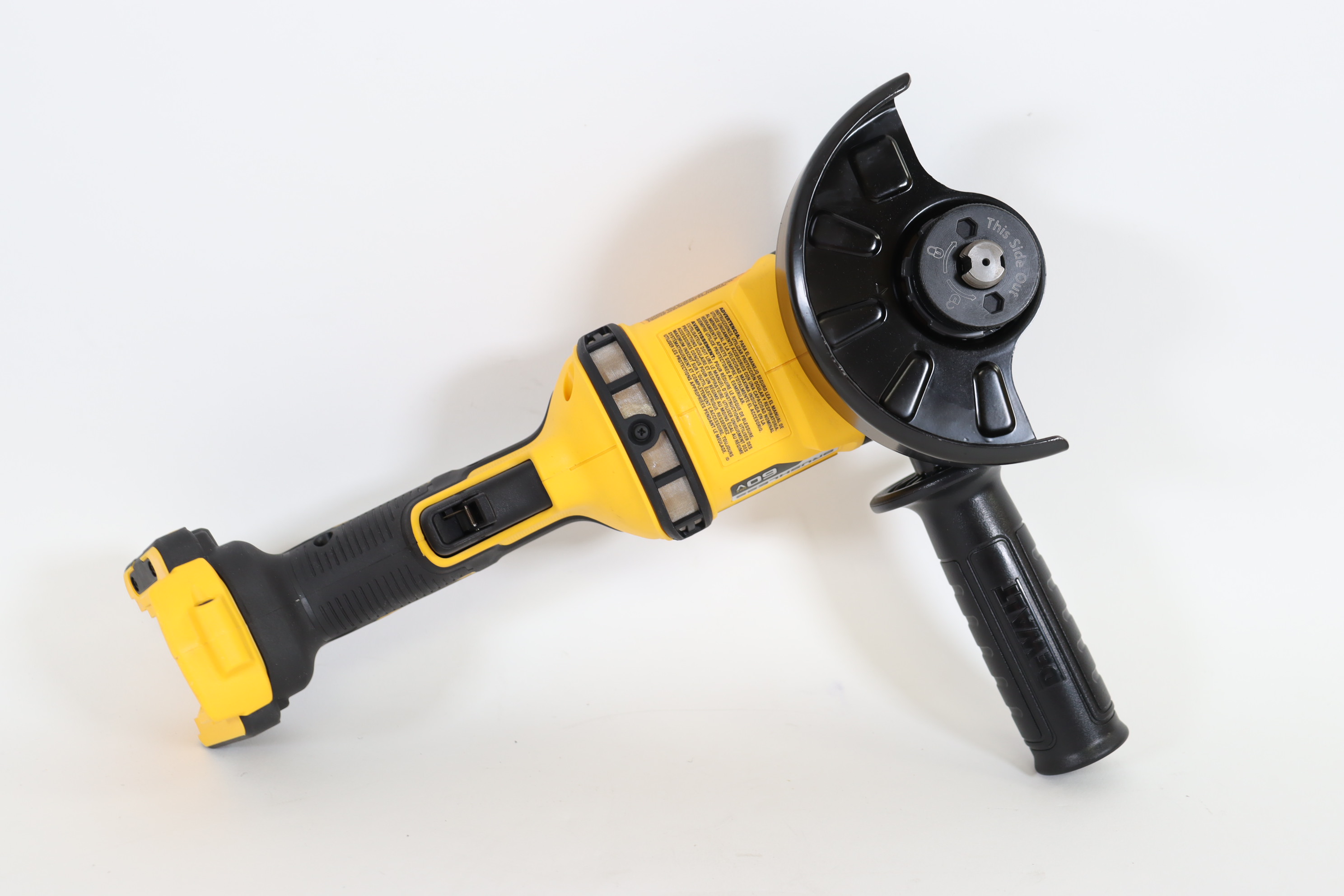DEWALT DCG418 FLEXVOLT 60V MAX Cordless Brushless 4.5" - 6" Small Angle ...