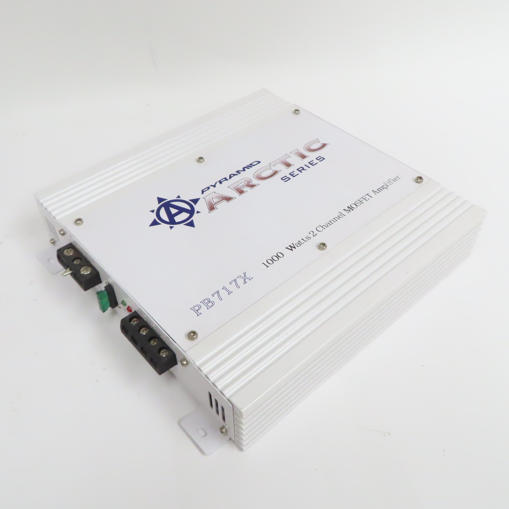 Pyramid PB717X Arctic Series 1000W RMS 2-Channel Car Audio Amplifier