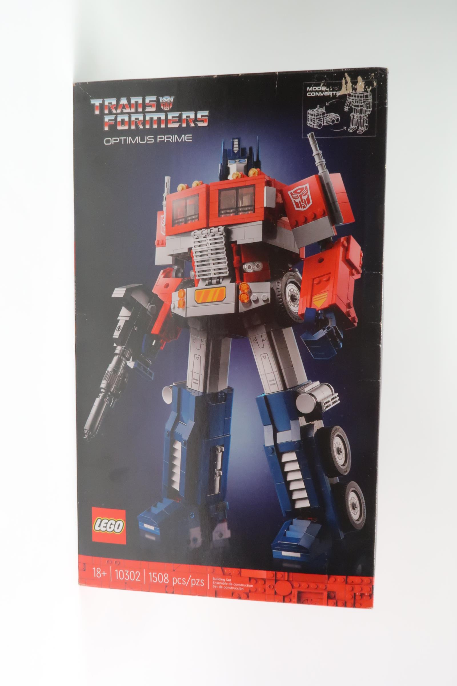 LEGO Icons 10302 Optimus Prime 1508 Pieces Building Set