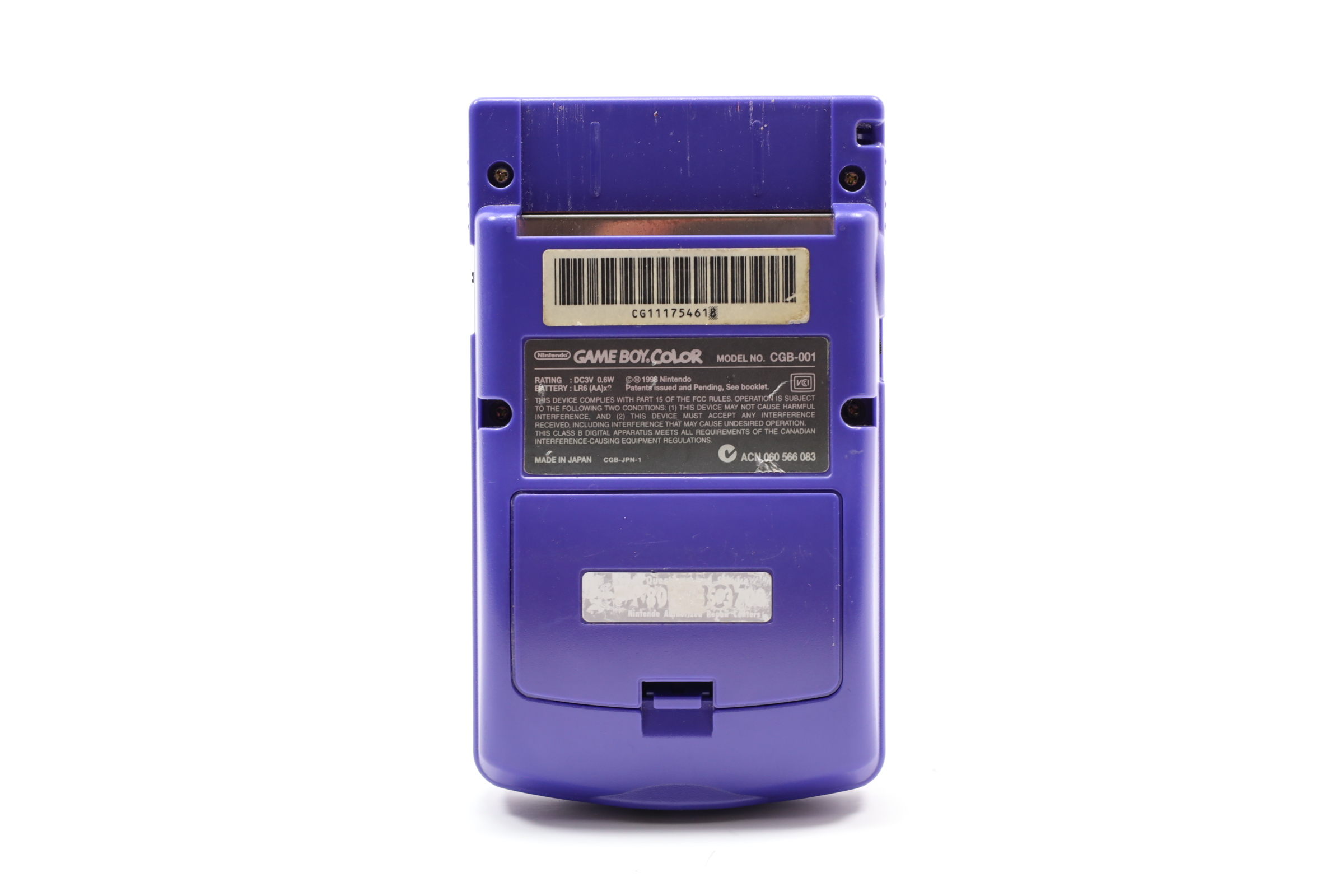 Nintendo Game Boy Color CGB-001 Portable Handheld Gaming System