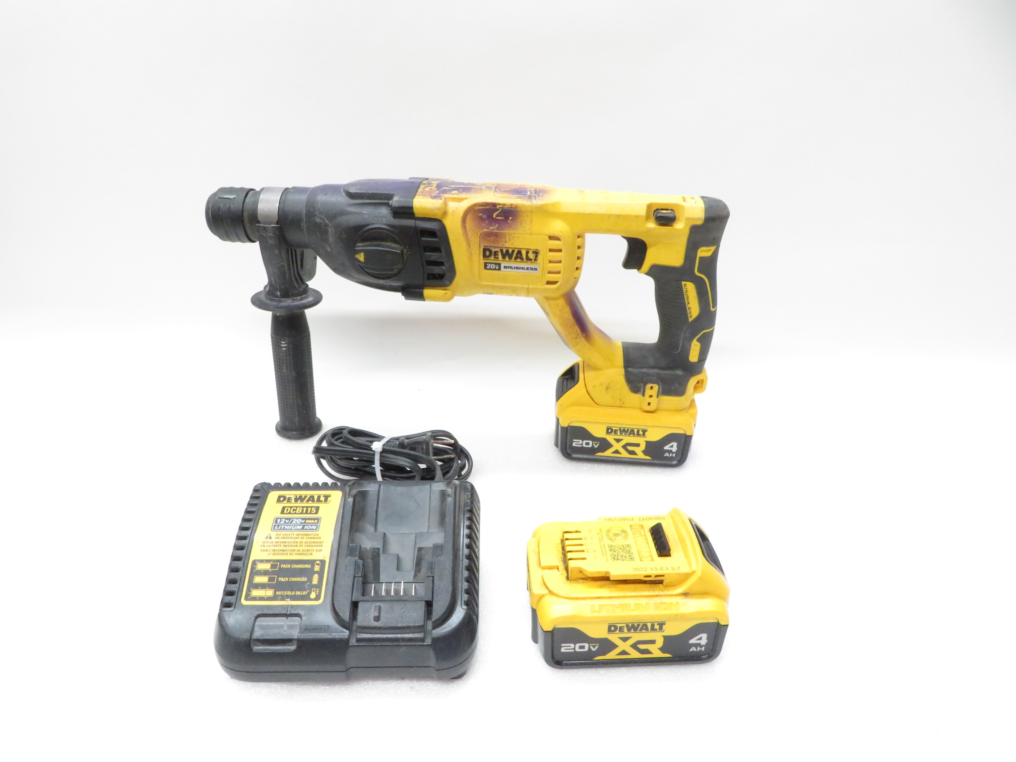 DeWalt DCH133 20V 1" SDS Plus D-Handle Concrete Masonry Cordless Rotary ...