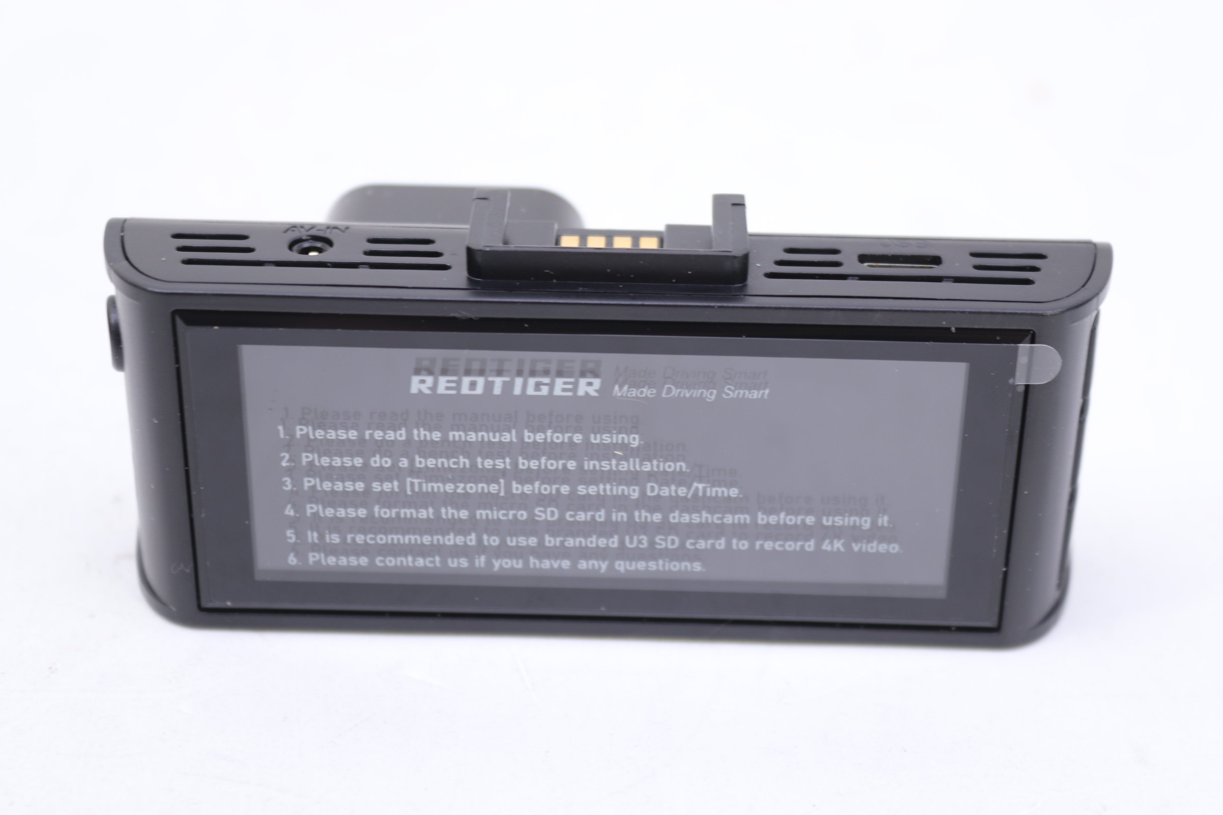 REDTIGER F7N 4K 1080p Built In Wi-Fi Dual Dash Camera