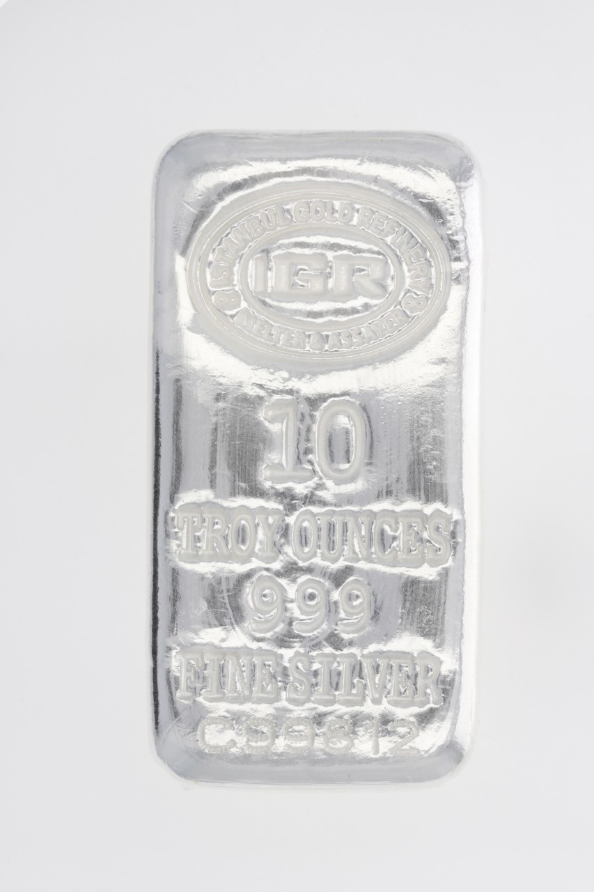 10oz Silver Bar IGR .999