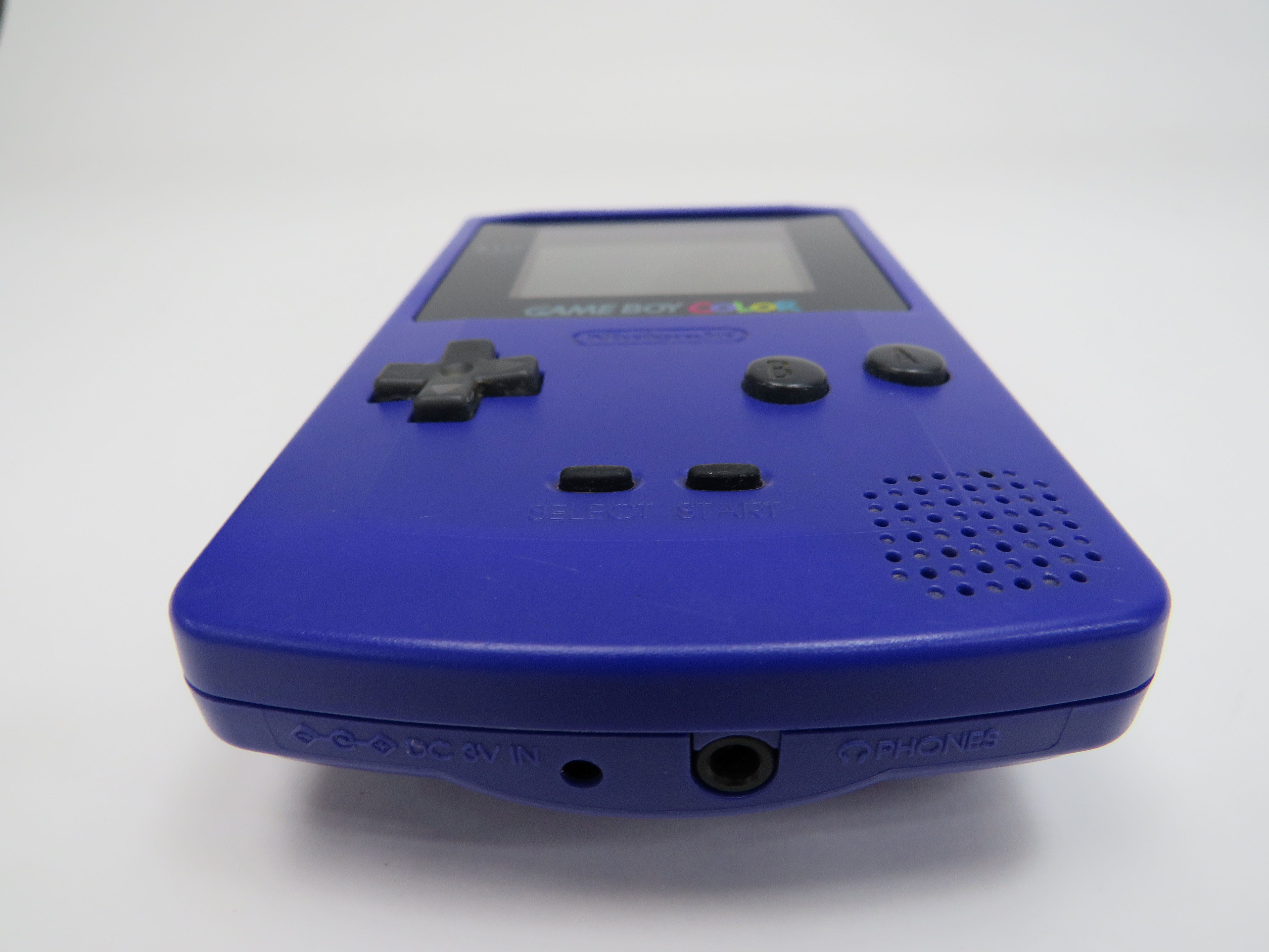 Nintendo CGB-001 Game Boy Color Purple Handheld Video Game Console 8870