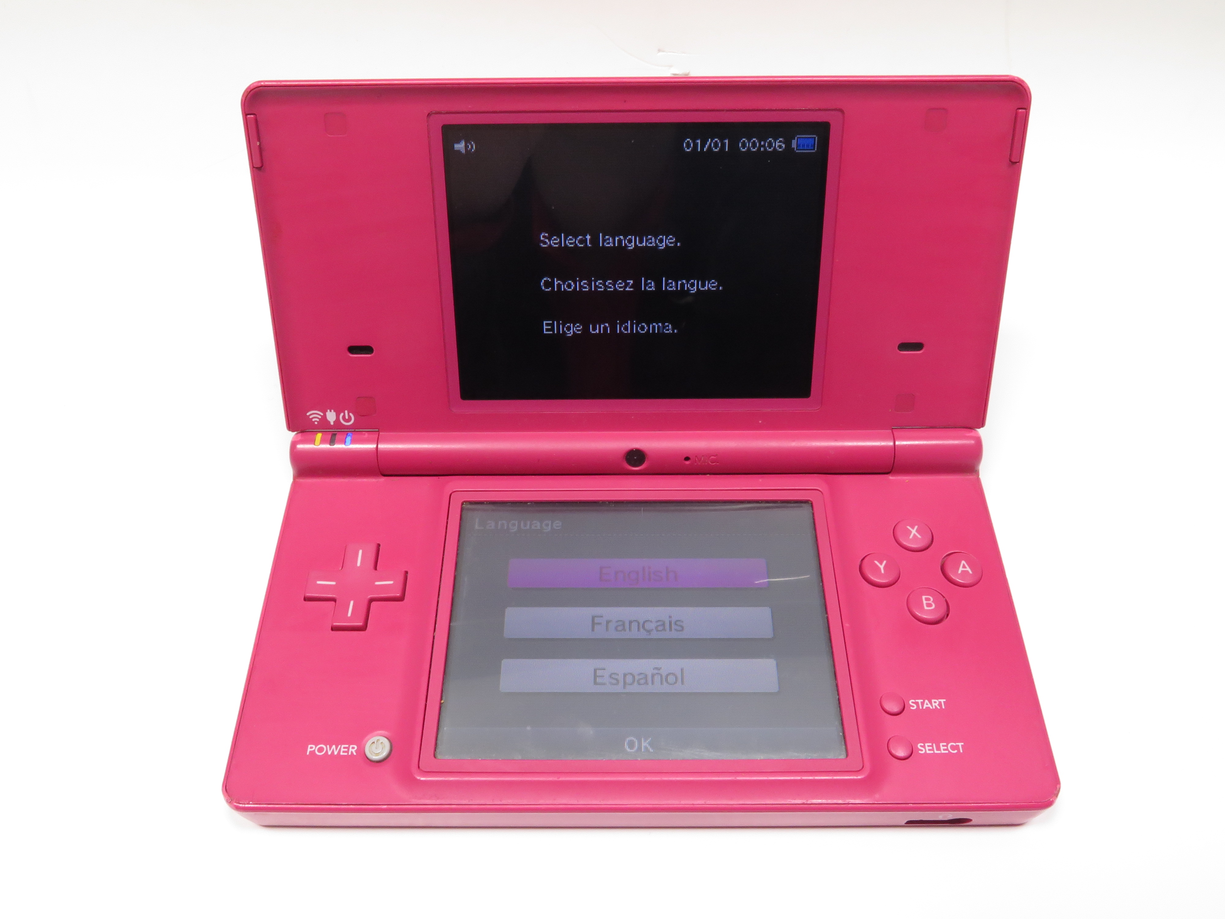 Nintendo DSi TWL-001 Handheld Video Game Console - Pink 4335