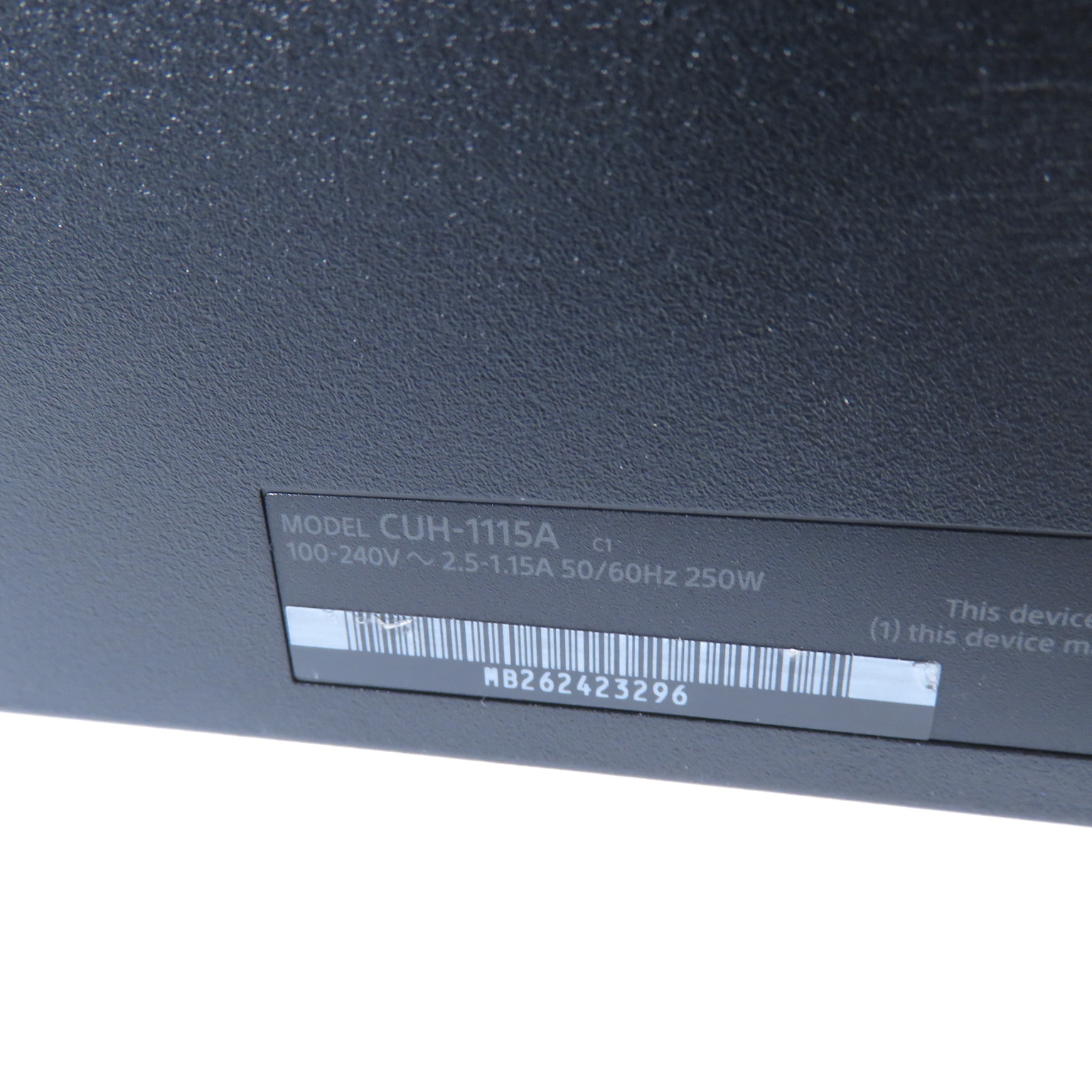 Sony PlayStation 4 CUH-1115A 500GB Black Original Home Video Game ...