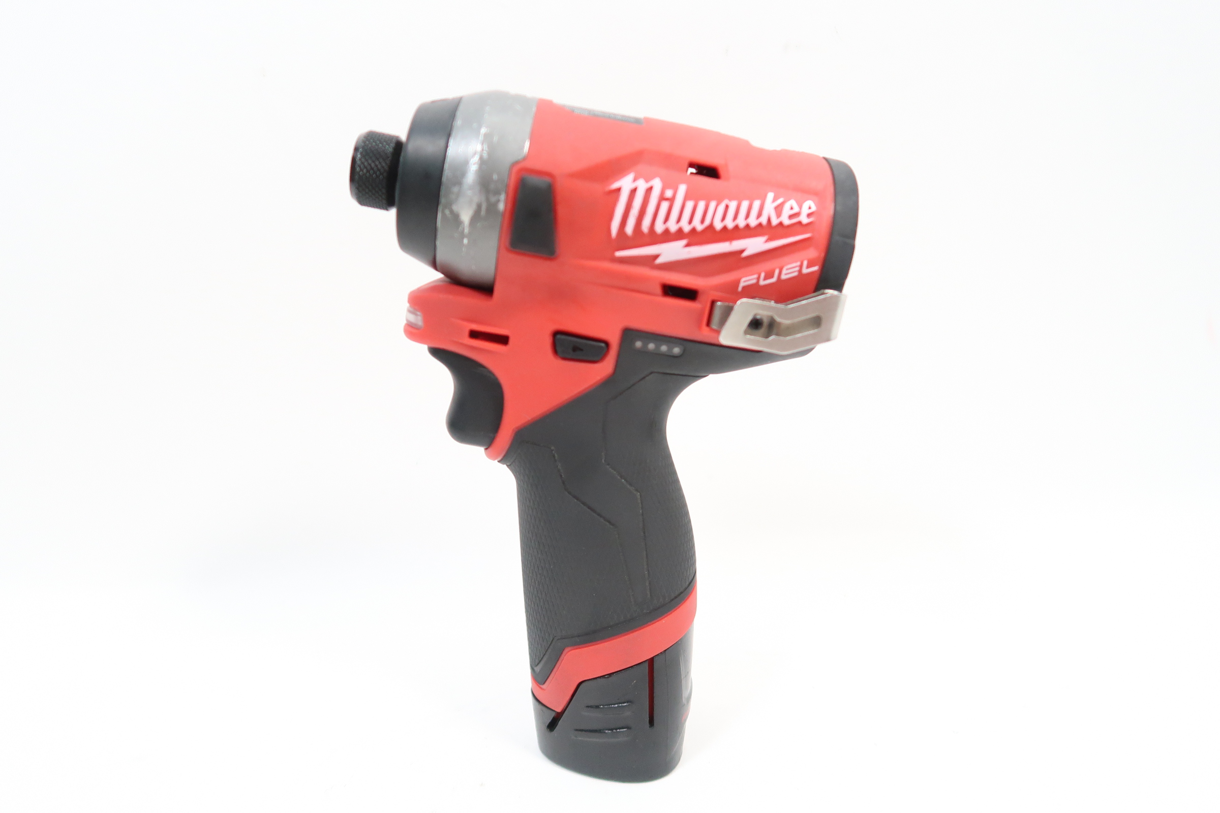 Milwaukee 2553-20 12-Volt Li-Ion Brushless Cordless 1/4 in. Hex Impact ...