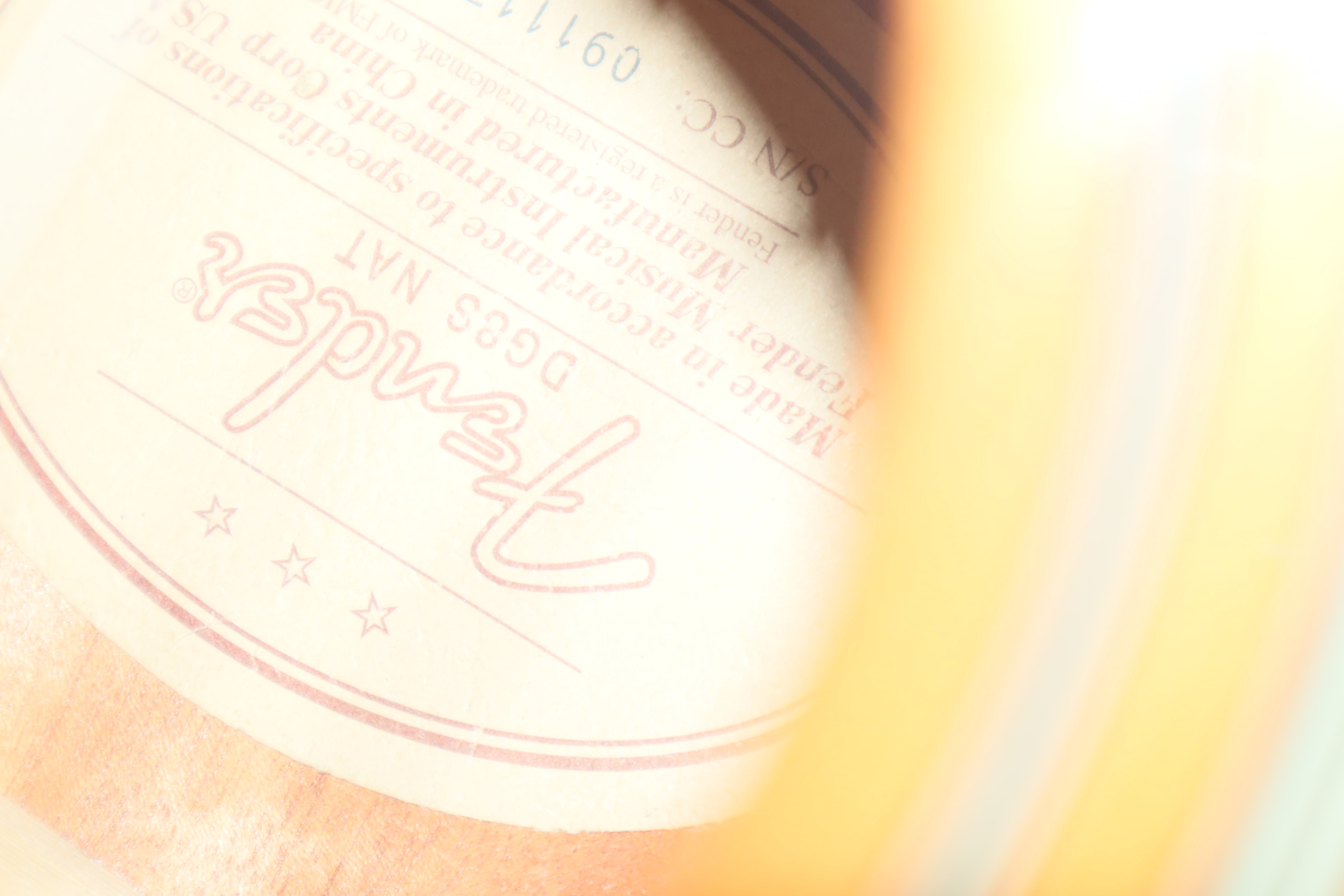 Fender DG-8S NAT Natural Dreadnaught 6-String Right-Handed Acoustic ...