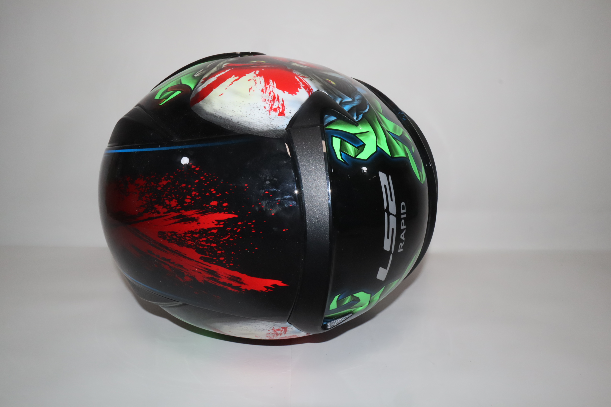 LS2 Helmets Happy Dreams Zombie Clown Rapid Street FMVSS NO.218 Full ...