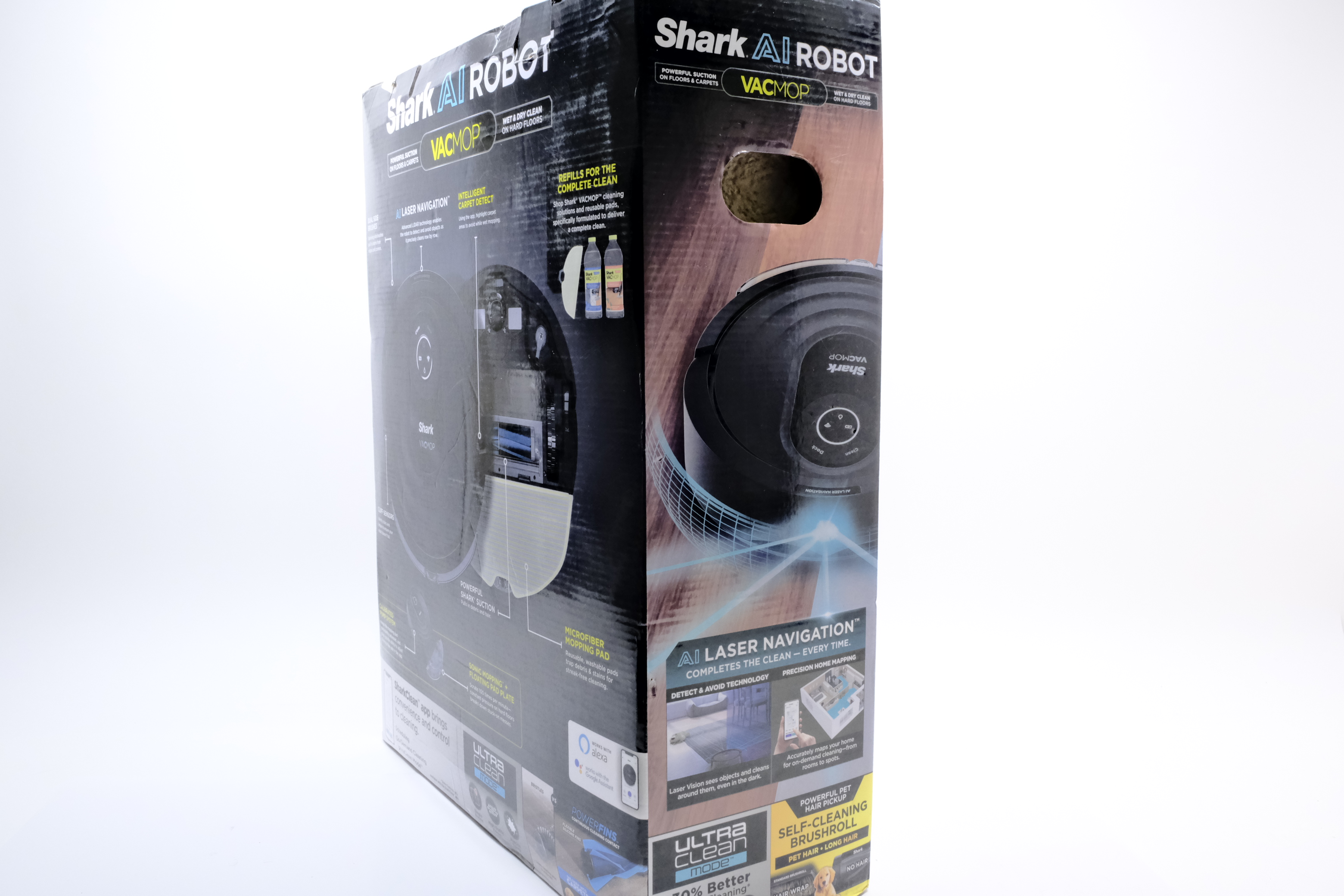 Shark AI Robot VacMop RV2000WD Wi-Fi Wet Dry Robotic Vacuum