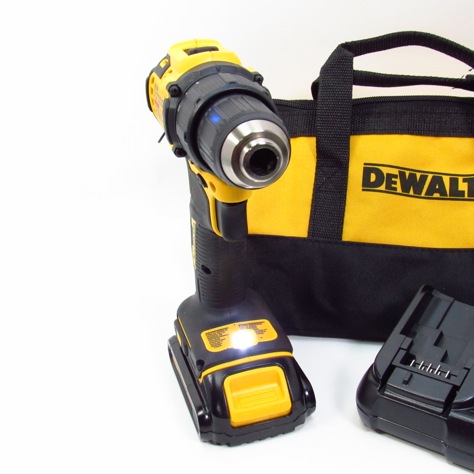 DeWalt DCD708 20V Lithium-ion 1/2'' Drive Cordless Drill/Driver Kit