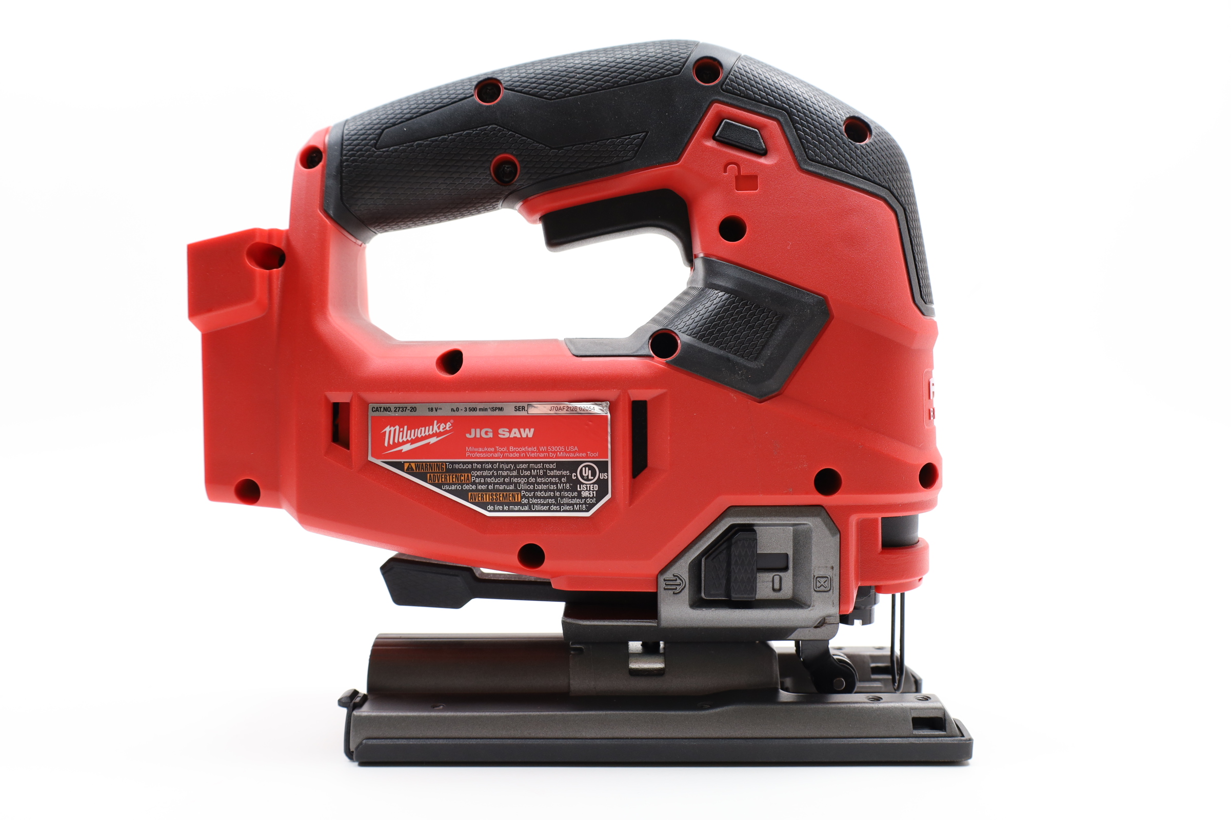 Milwaukee 2737-20 M18 FUEL 18V Lithium-Ion Brushless Cordless Jigsaw
