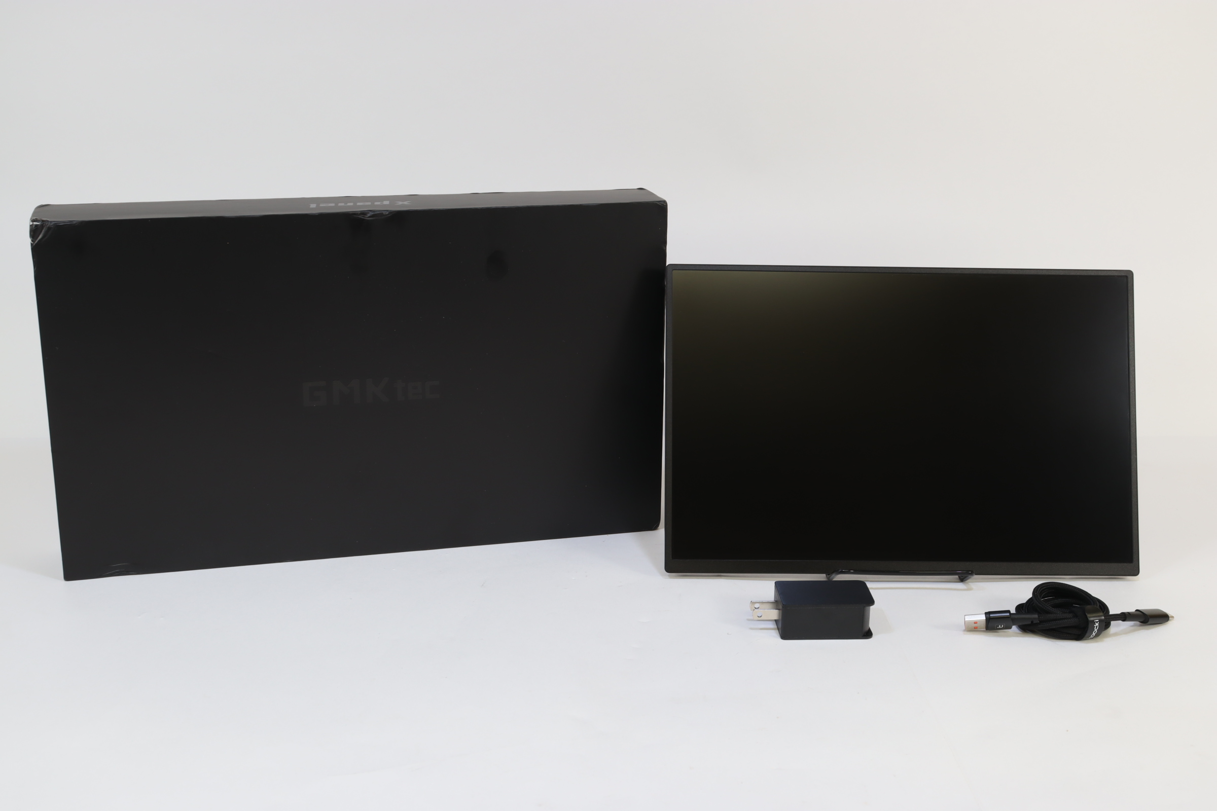 GMKtec KD4 Portable Monitor External Computer Monitor Dual Type-C Mini ...