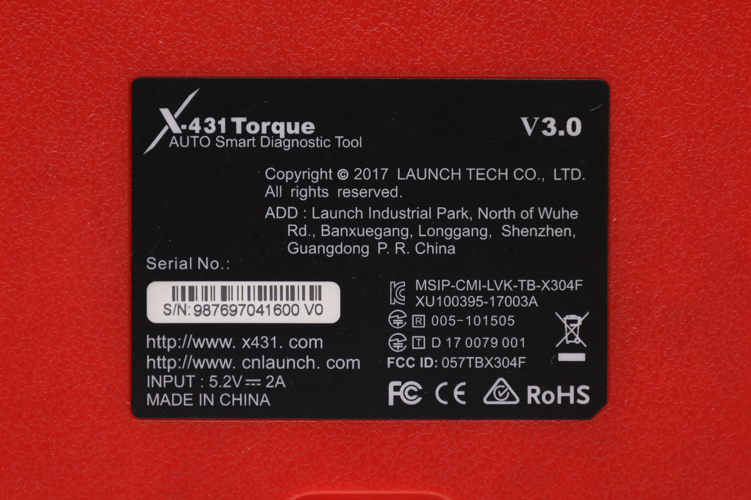 Launch X-431 Torque III OBD-II Mechanical Automotive Diagnostic Tool