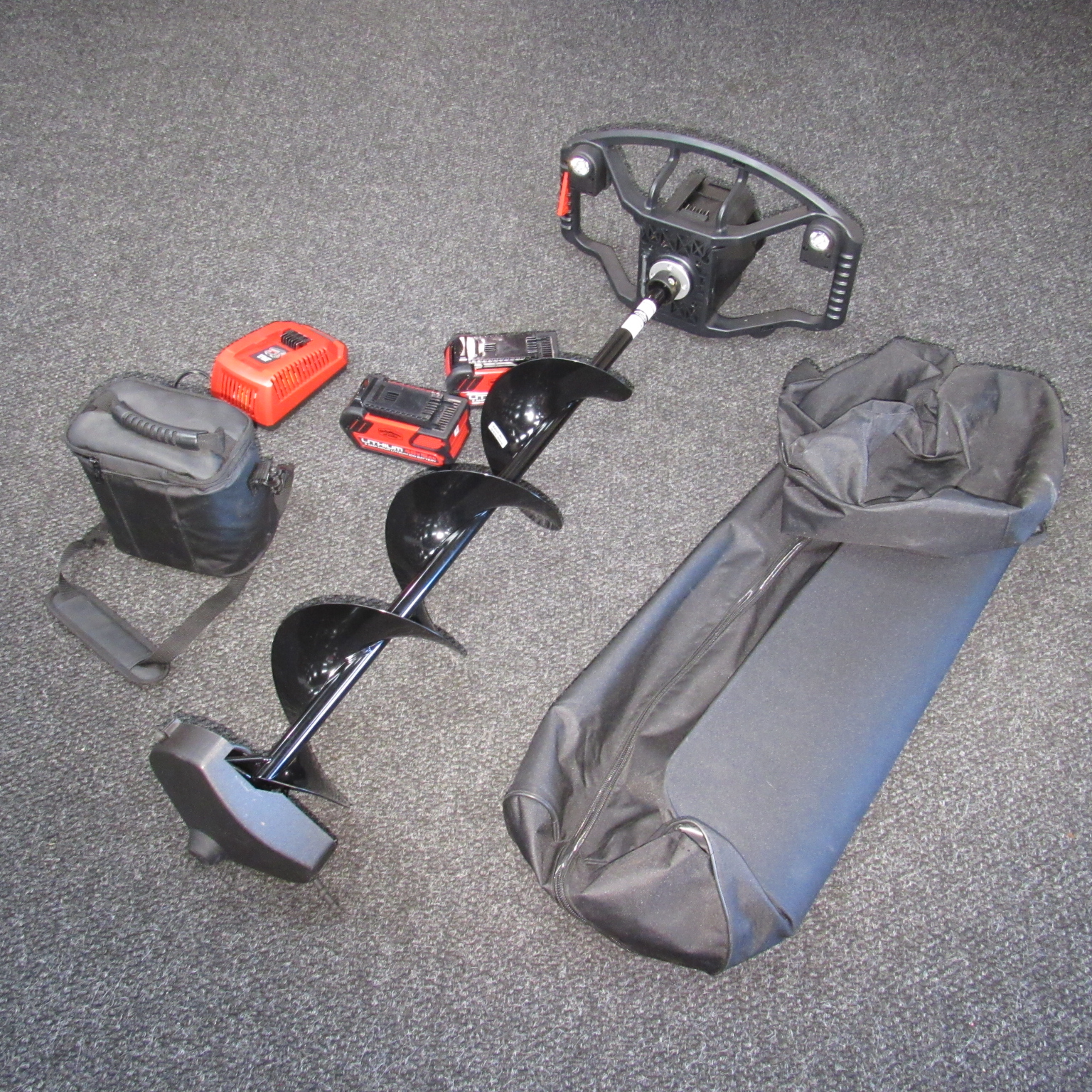 Strikemaster LFV-PH 40V Lithium-ion Cordless 8'' Ice Auger Kit - Pick ...