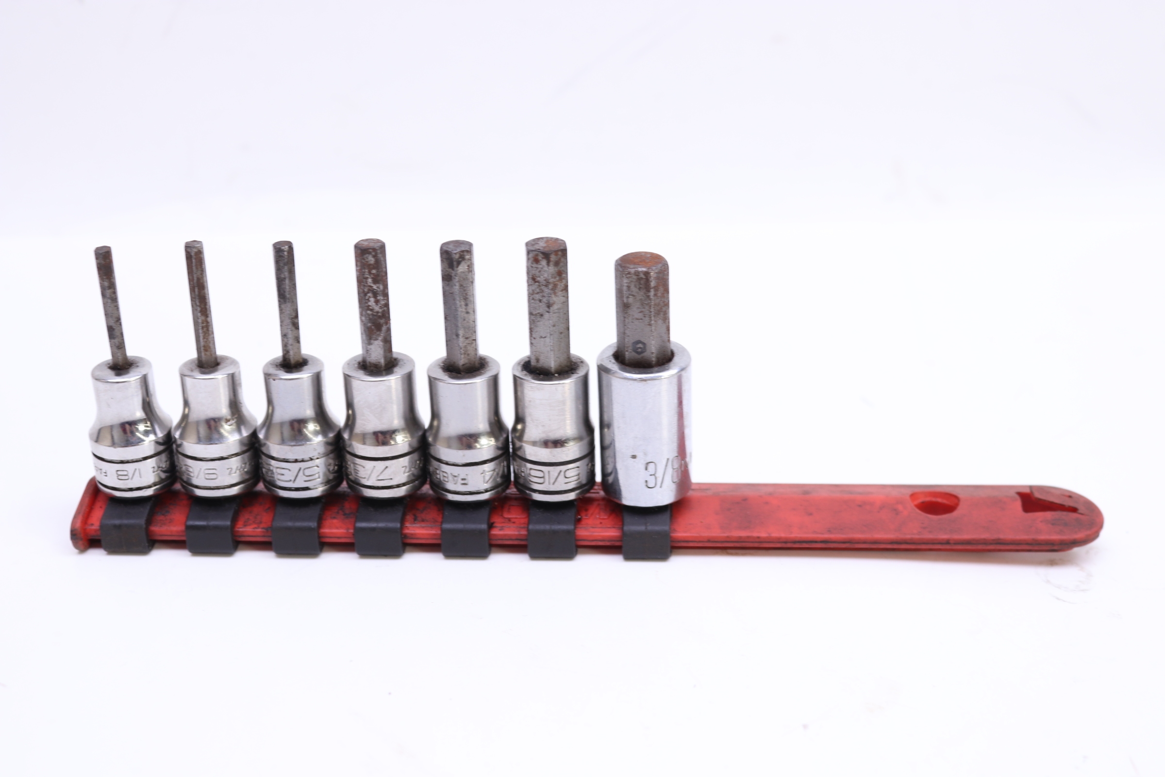 Matco SBXY8R 3/8" 7 Piece SAE Hex Bit Socket Set