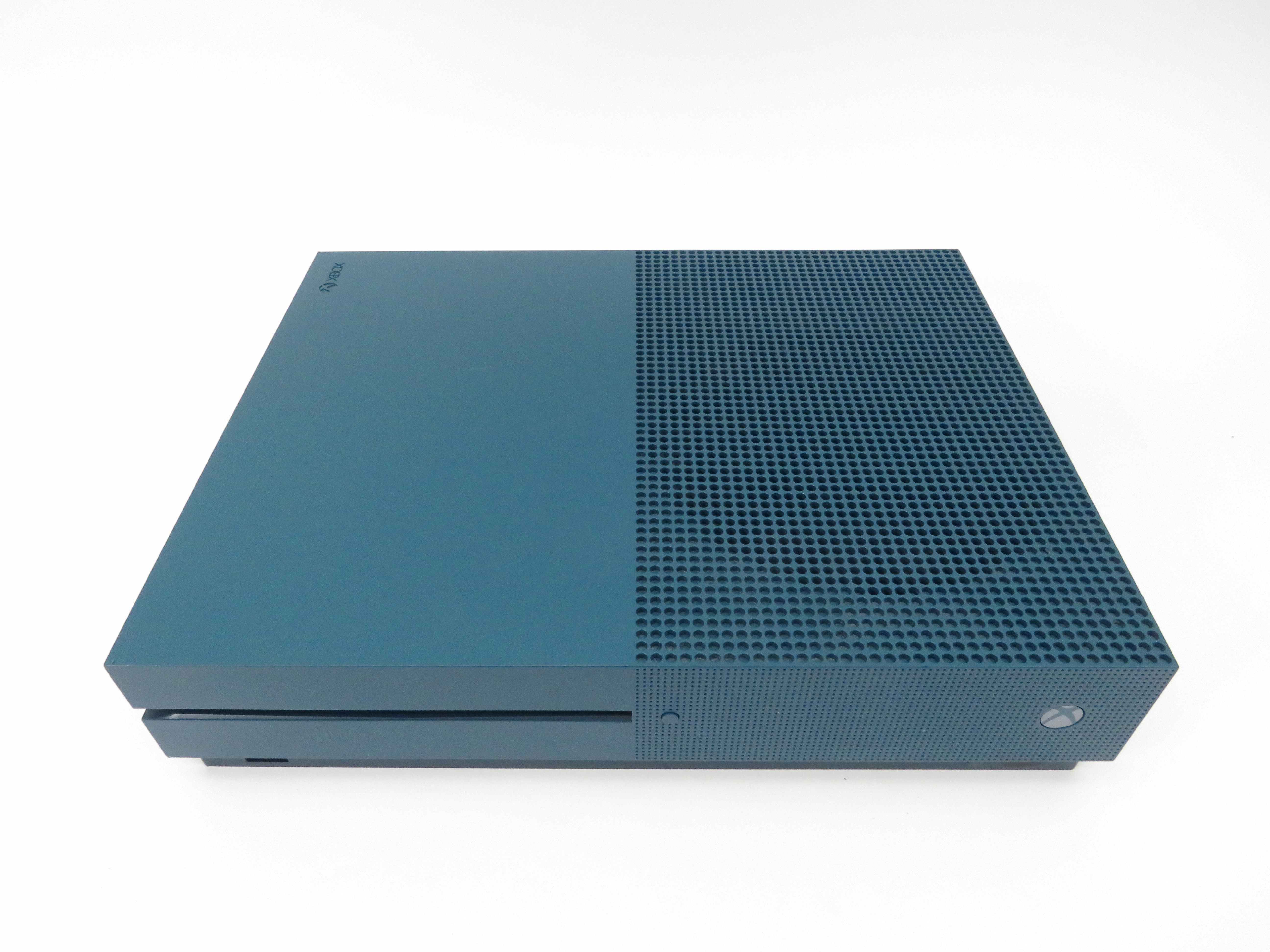 Microsoft 1681 Xbox One S Deep Blue Edition 500GB Video Game System 2684