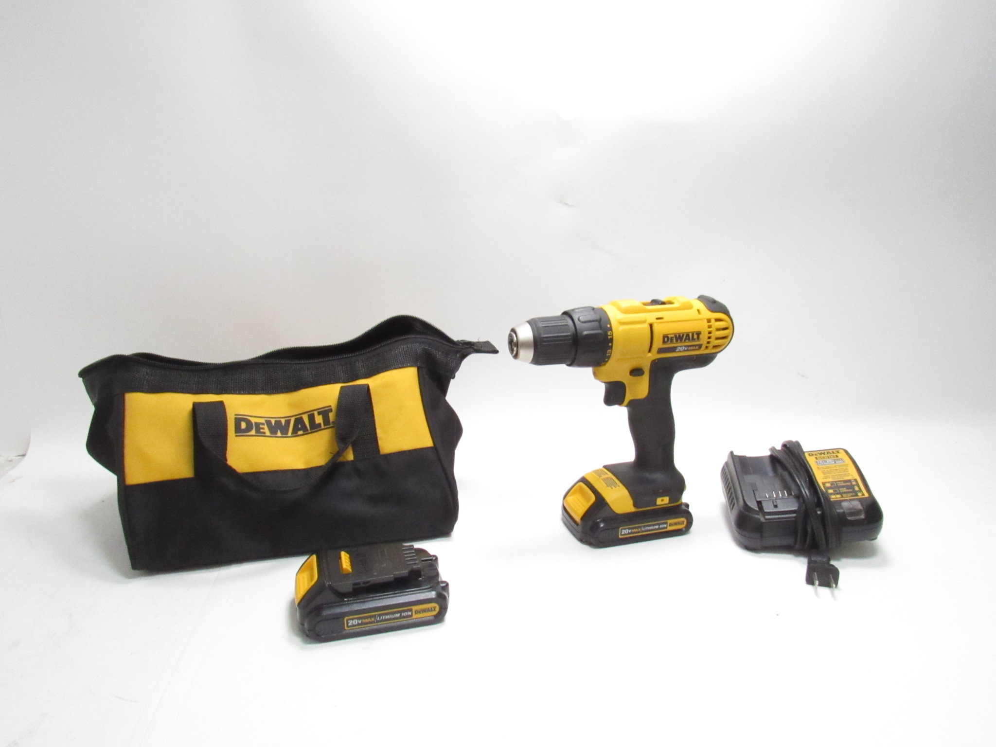 DeWalt DCD771 20-Volt MAX Lithium-Ion Cordless 1/2 in. Drive Drill/Driver
