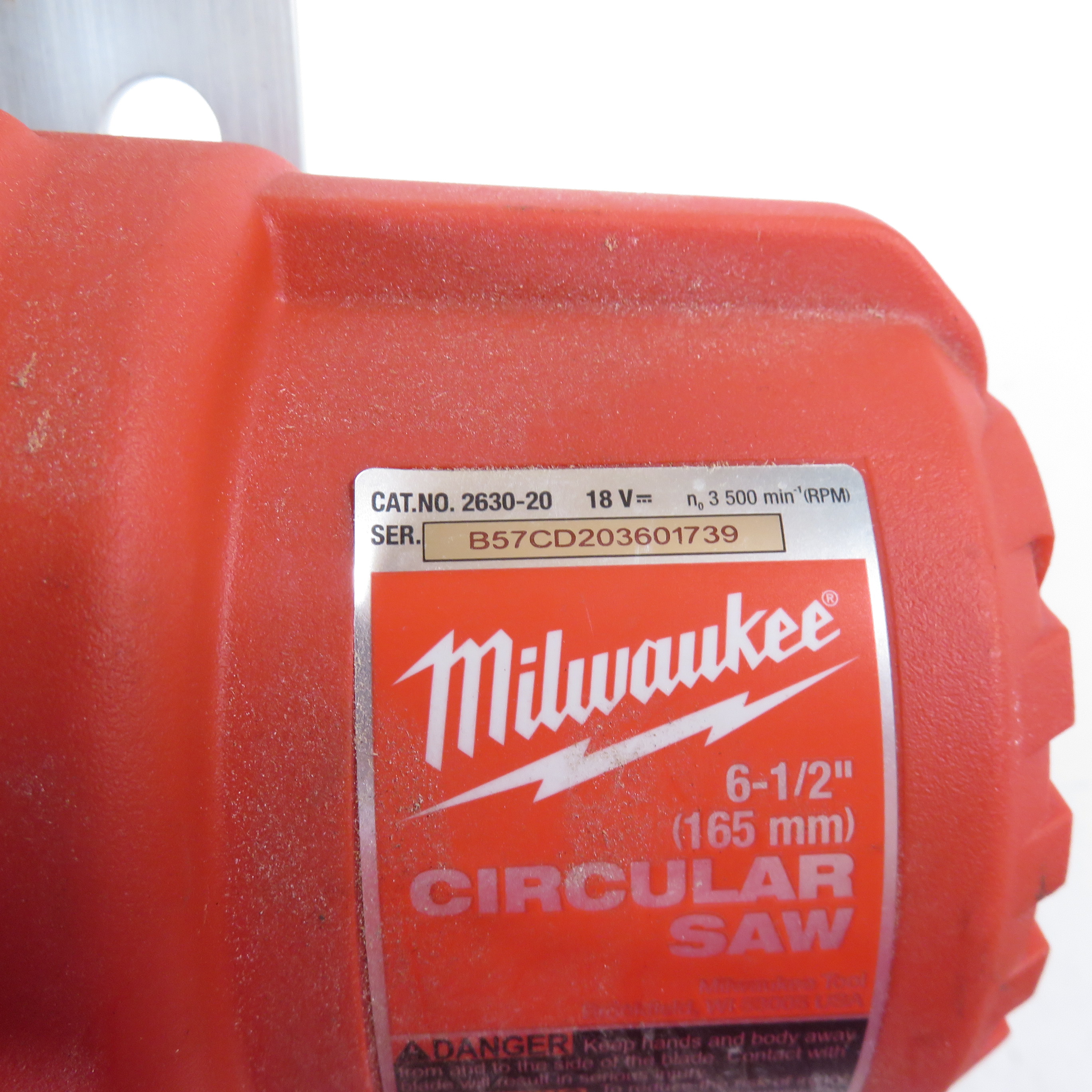 Milwaukee 2630-20 M18 18-Volt Lithium-Ion Cordless 6-1/2 in. Circular Saw