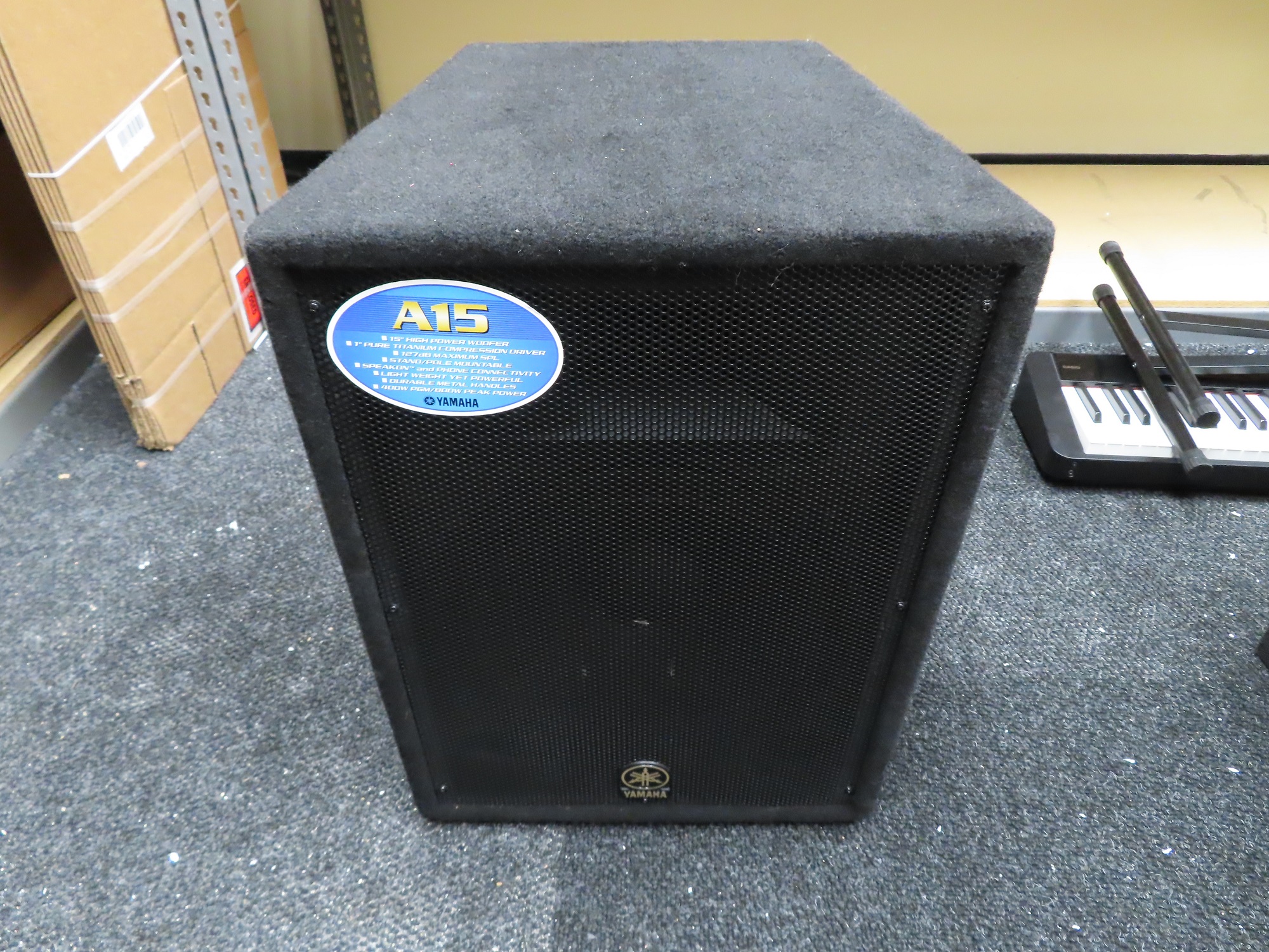 Yamaha A15 15" 400W RMS 2-Way Loudspeaker (Local Pick-Up Only)