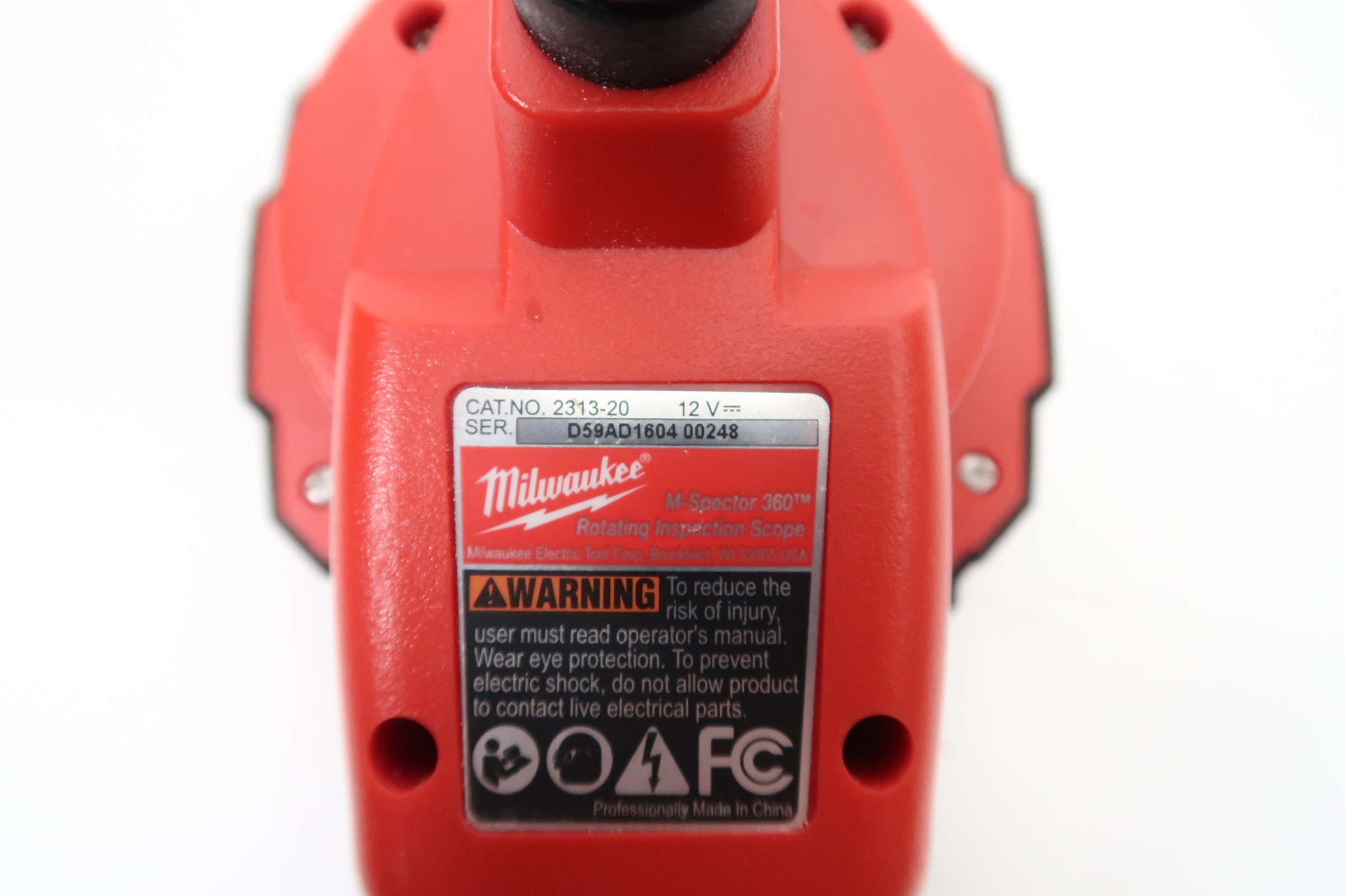 Milwaukee 2313-20 12V Li-Ion Cordless M-Spector 360 Digital Inspection ...