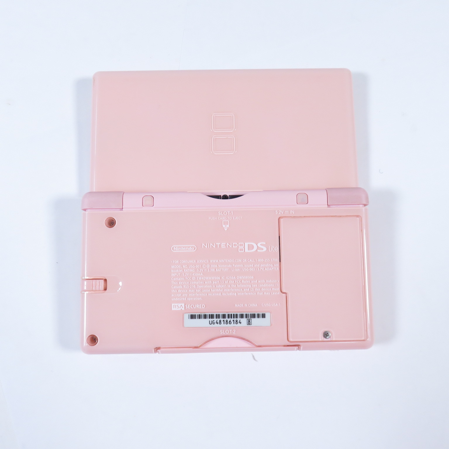 Nintendo DS Lite USG-001 Dual-Screen Touchscreen Handheld Video Game ...