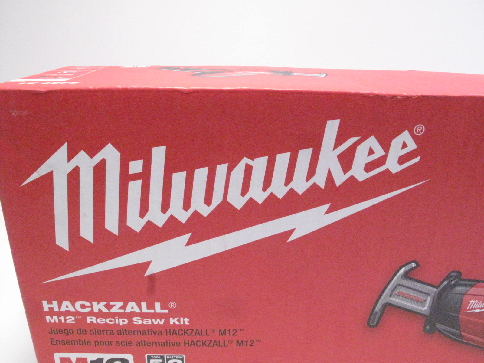 Milwaukee 2420-21 Cordless Hackzall Reciprocating Saw Kit 12V