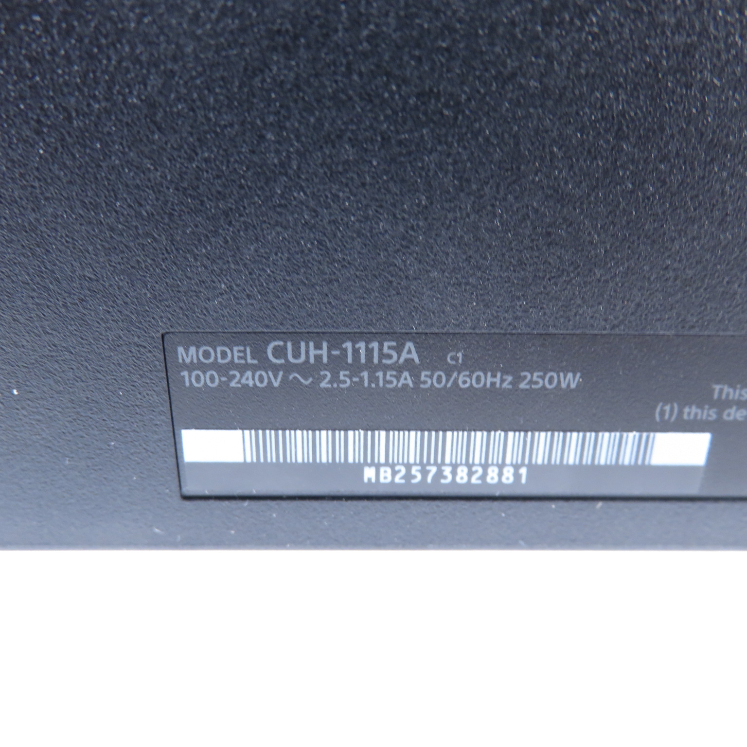 Sony PlayStation 4 CUH-1115A 500GB Black Original Home Video Game ...