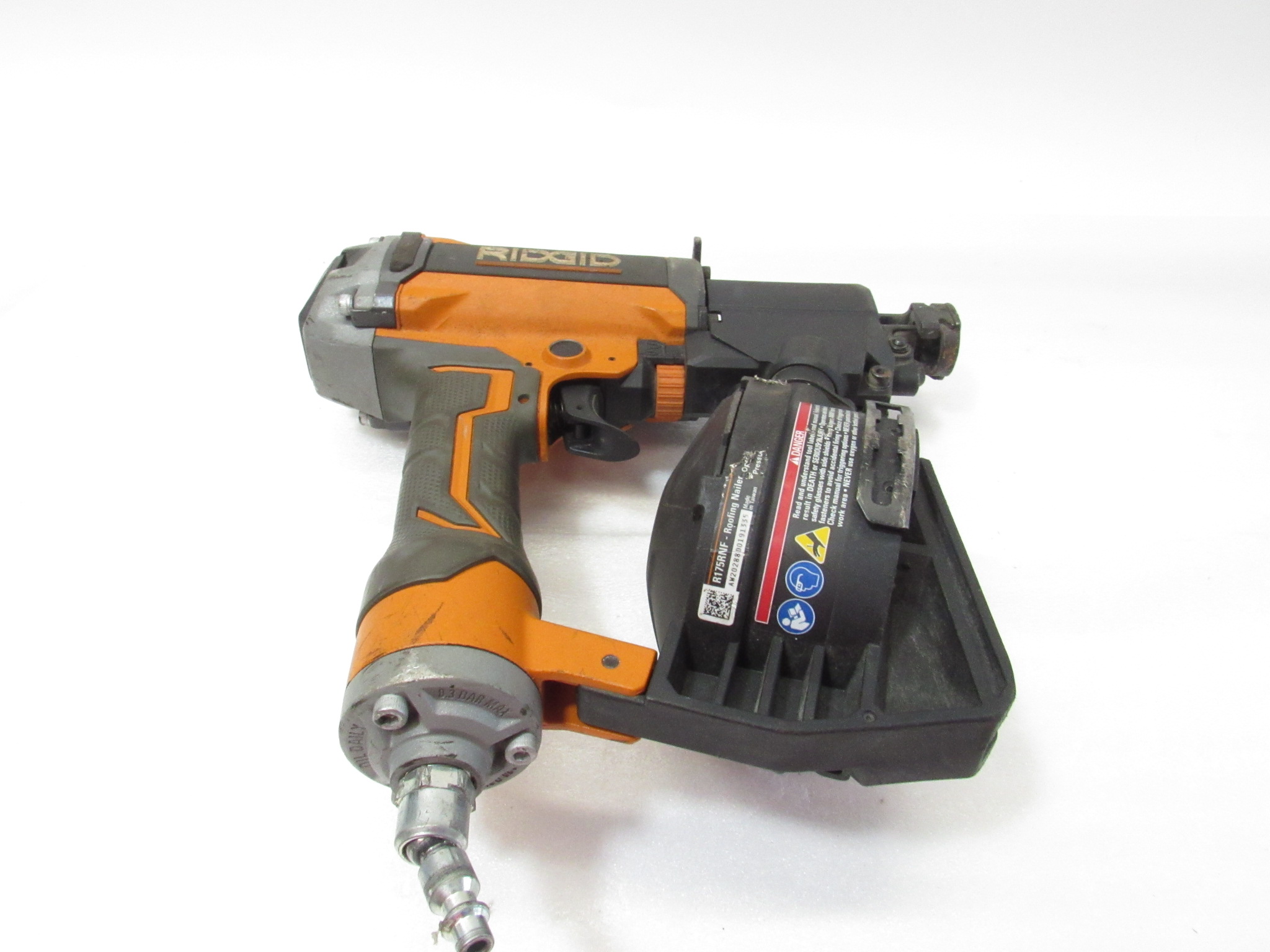 Ridgid R175RNF Pneumatic 15-Degree Straight Drive 1-3/4 in. Coil ...