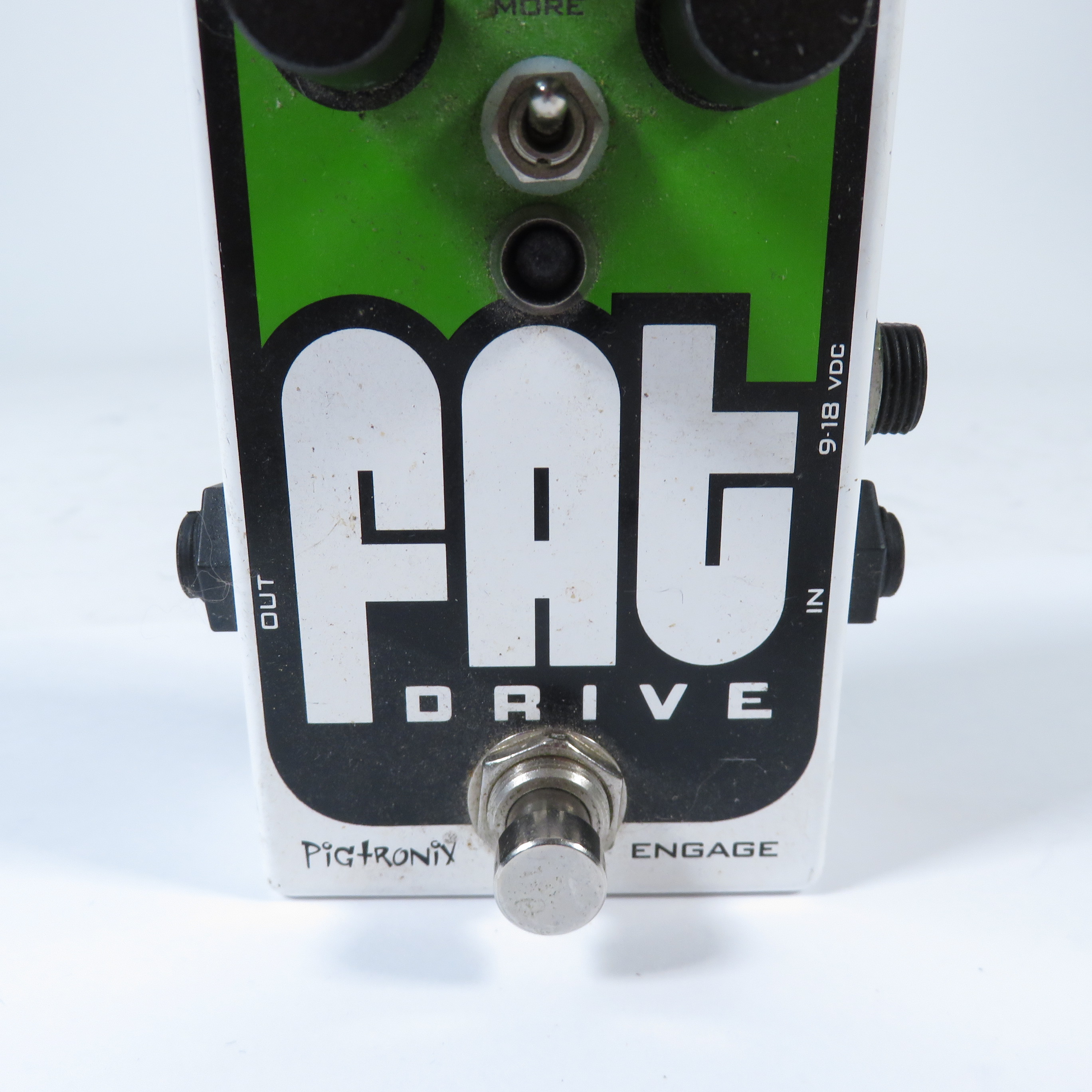 Pigtronix Fat Drive Stompbox Style Analog Overdrive/Distortion Effects ...