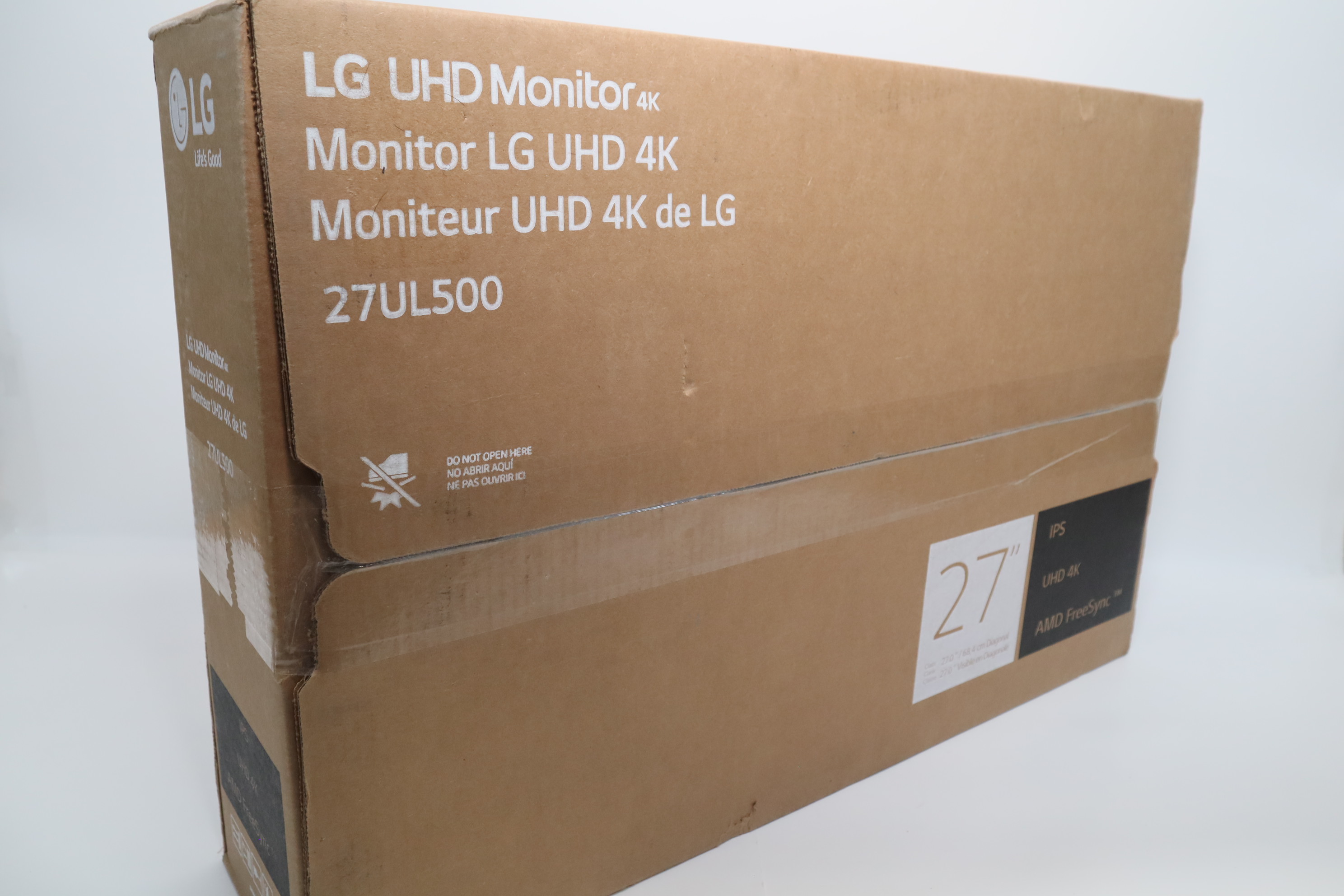 LG 27UL500-W 27'' Diagonal Class 4K UHD IPS LED Computer Monitor 2747 ...
