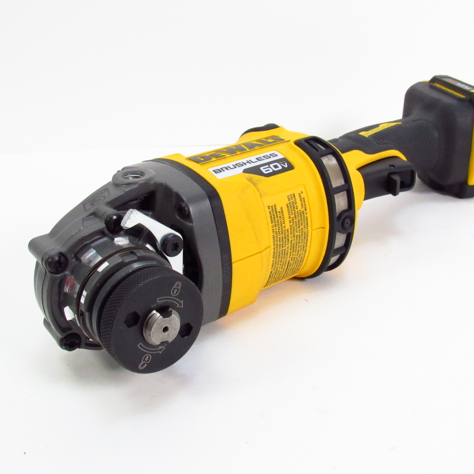 DeWalt DCG418 60V Max 4-1/2'' / 6'' Cordless Brushless Angle Grinder ...