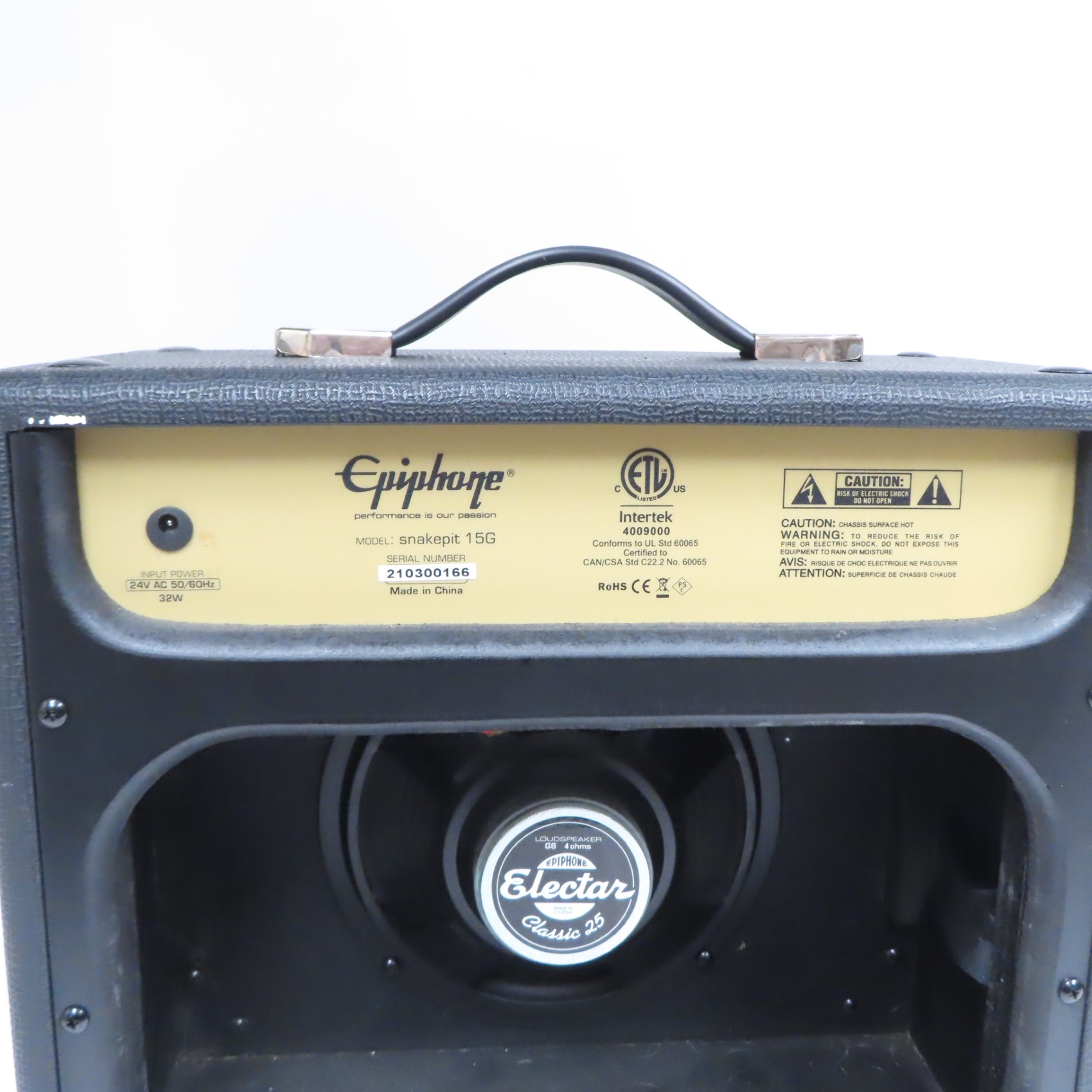 Epiphone Snakepit 15G 15W RMS Combo Guitar Amplifier (Local Pick-Up Only)