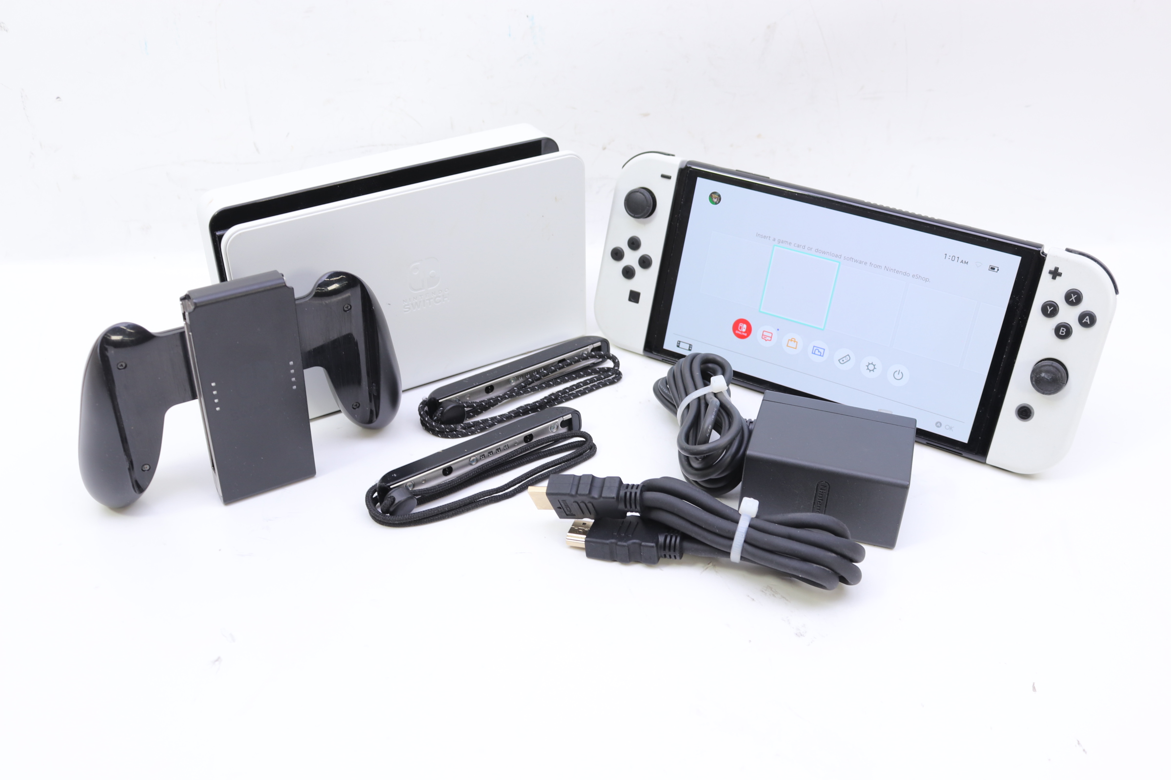 Nintendo Switch OLED HEG-001 64GB Video Game Console Switch - 4381