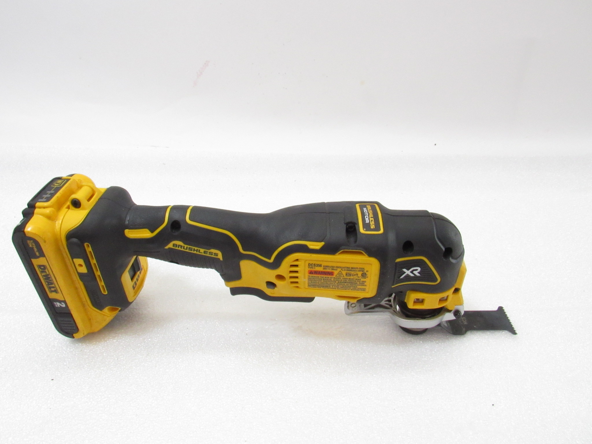 DeWalt DCS356 20V MAX XR Brushless Cordless 3-Speed Oscillating Multi-Tool
