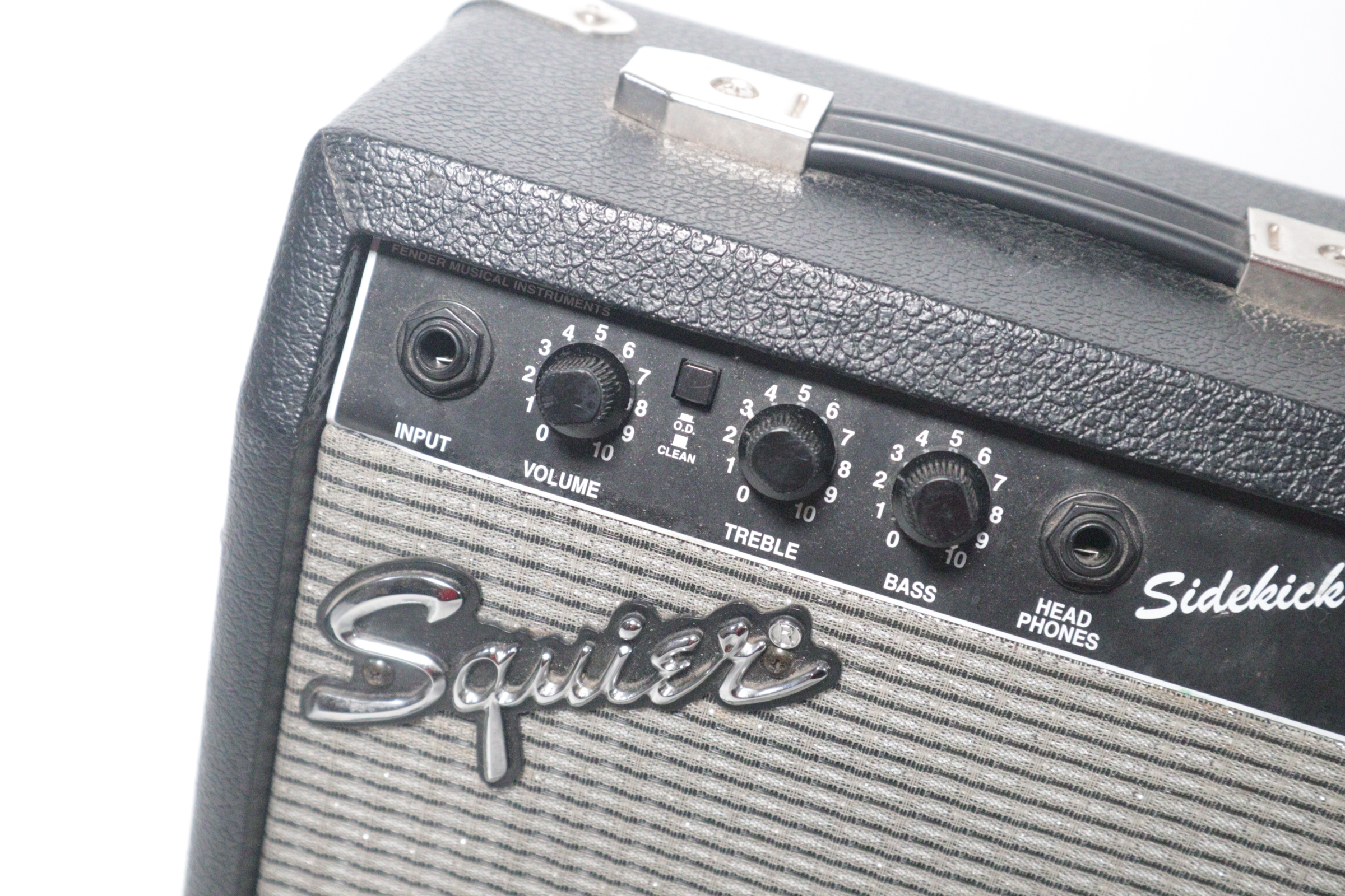 Squier By Fender Sidekick PR-357 Black 10-Watt 5" Speaker Guitar ...