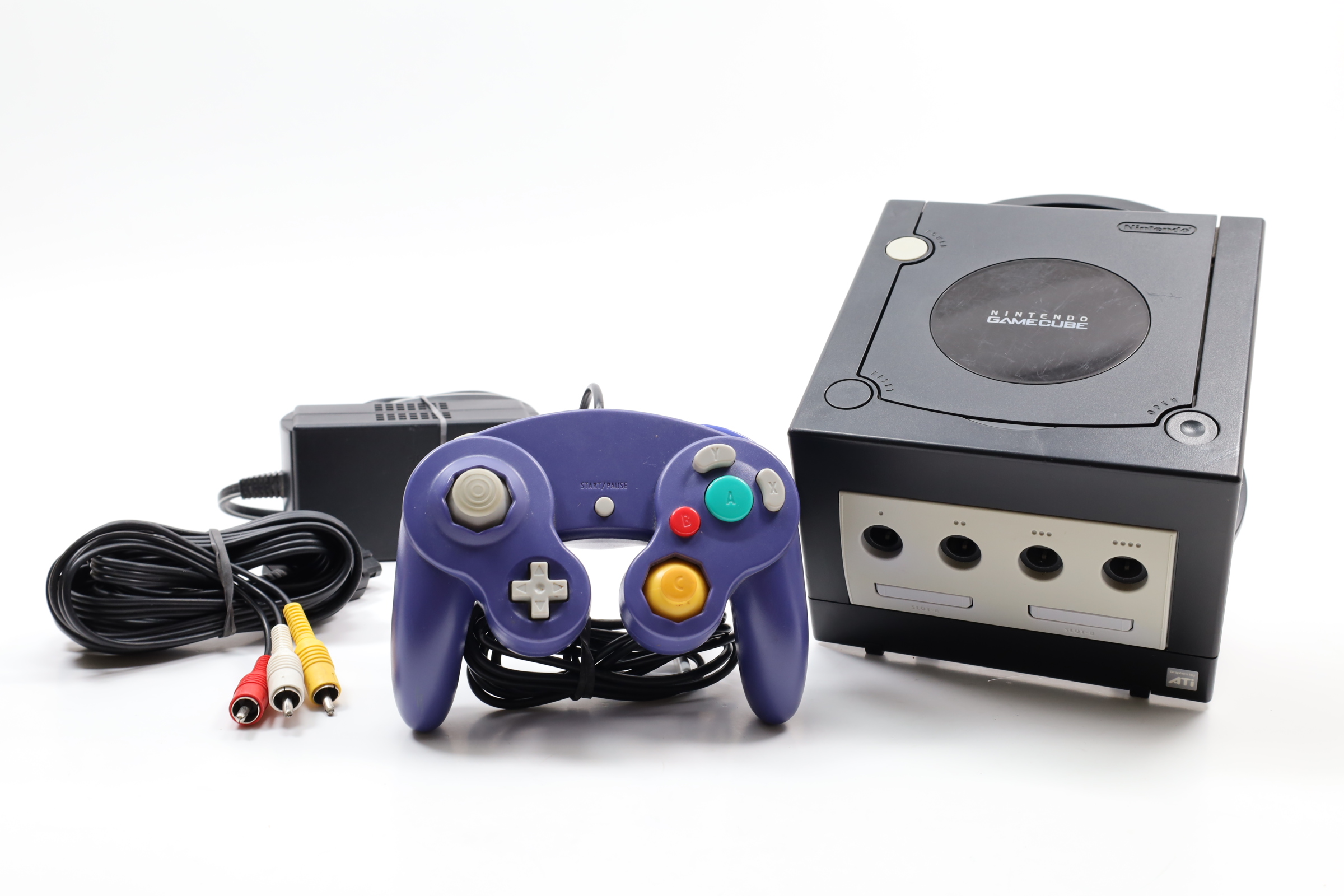 Nintendo GameCube DOL-001 Video Game Console - Black (8054)