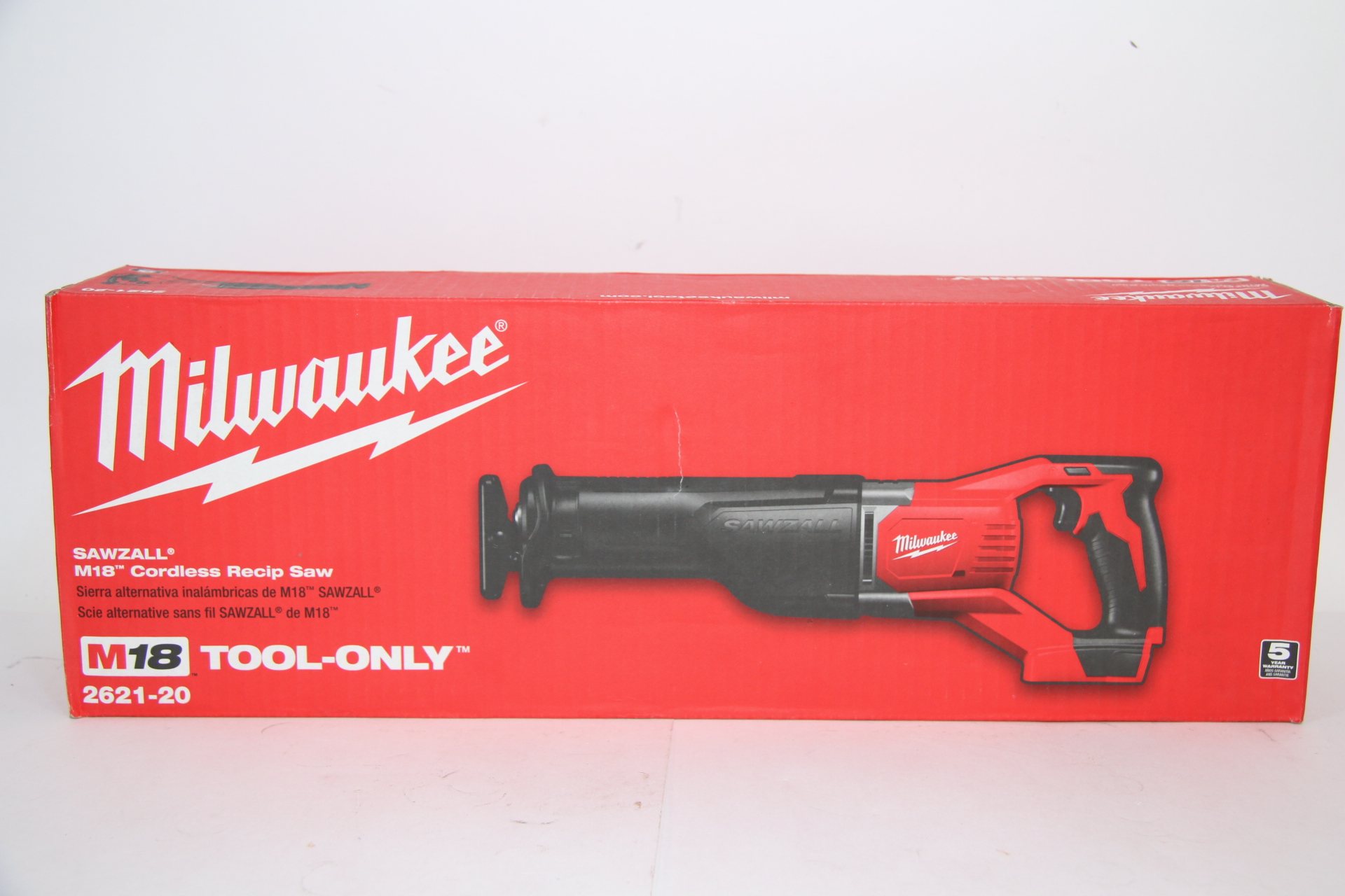 Milwaukee 2621-20 M18 SAWZALL Reciprocating Saw 2628 (Tool Only)