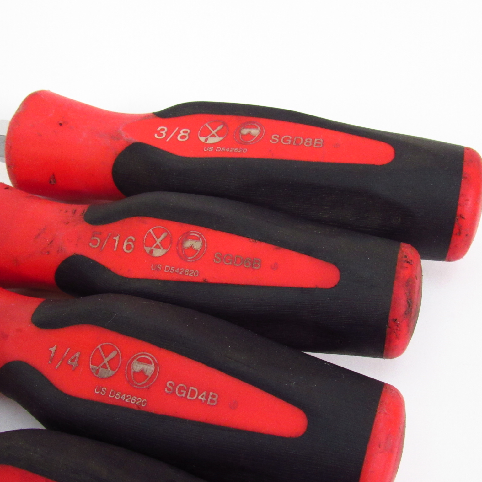 Snap-on Tools SGDX80BR USA 8-Piece Combination Screwdriver Set - See ...