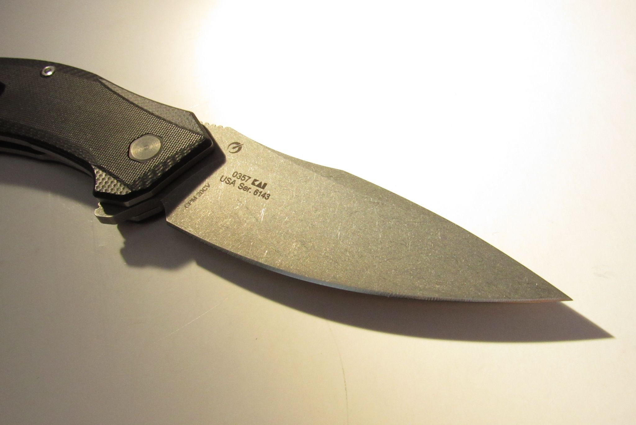 Zero Tolerance 0357 G10 CPM-20CV SW Assisted Open Folding Knife - Black ...
