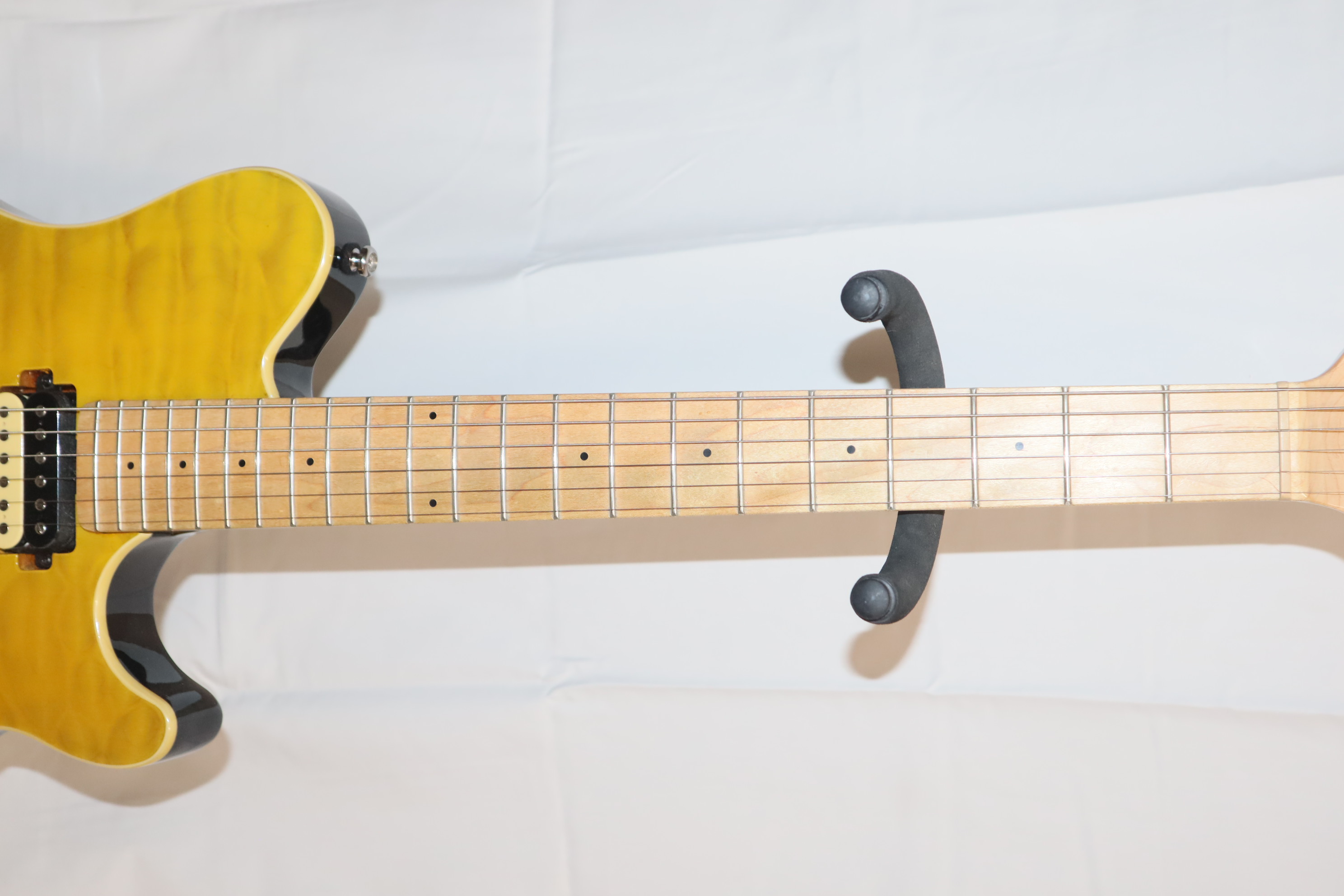 Sterling by Music Man SUB Series Trans Gold 6-String Solid-Body Electric Guitar