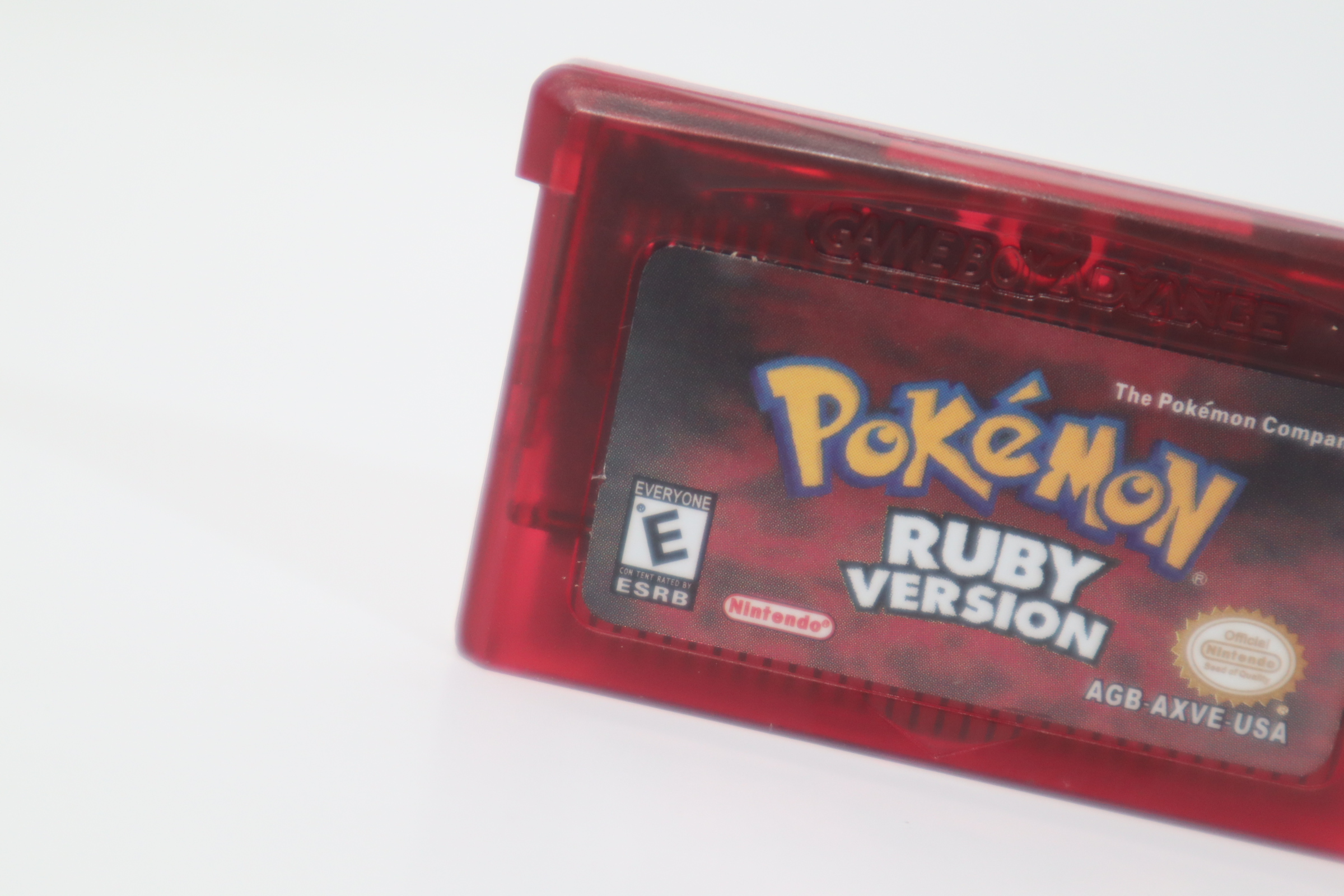 Game Boy Advance Pokemon Ruby Version AGB-AXVE-USA Video Game Cartridge