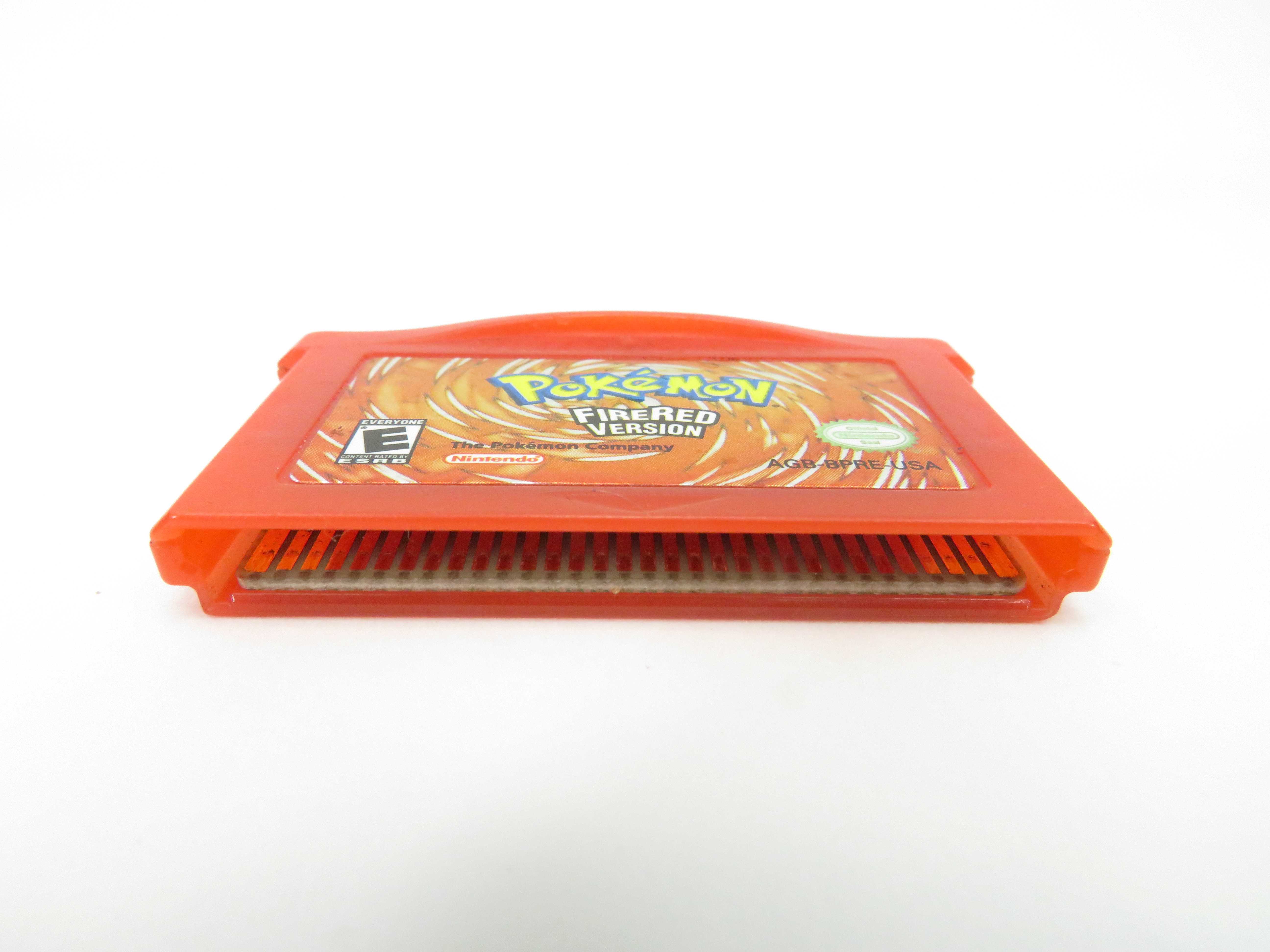 Nintendo Pokémon FireRed Version Game Boy Advance Video Game Cartridge