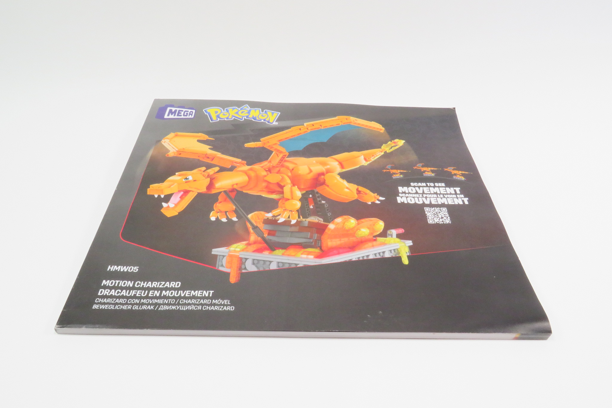 MEGA Pokemon Motion Charizard 1664-Piece Action Figure Building Toy