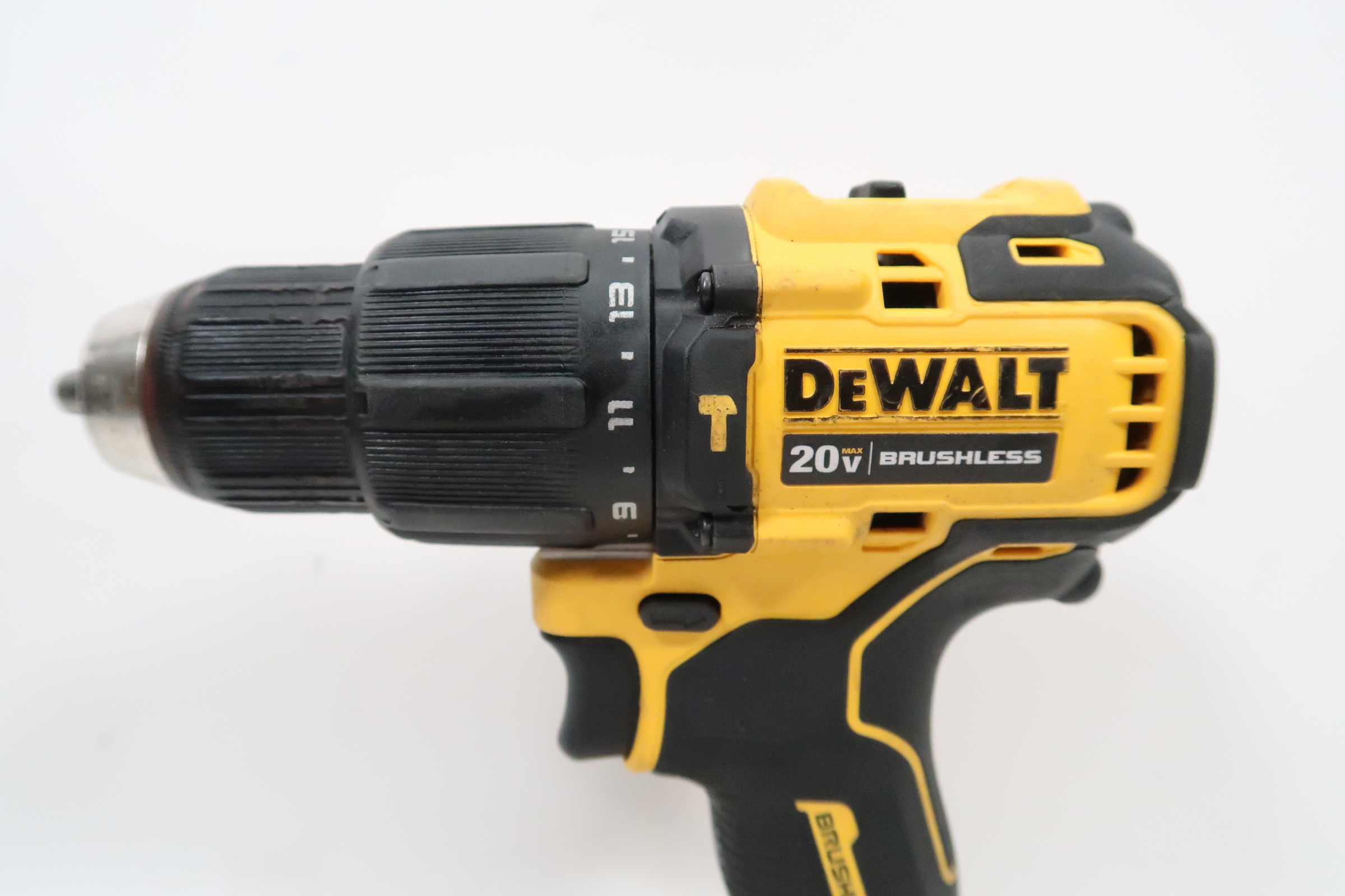 DeWalt DCD709 20V MAX Cordless Brushless Compact 1/2 in. Hammer Drill
