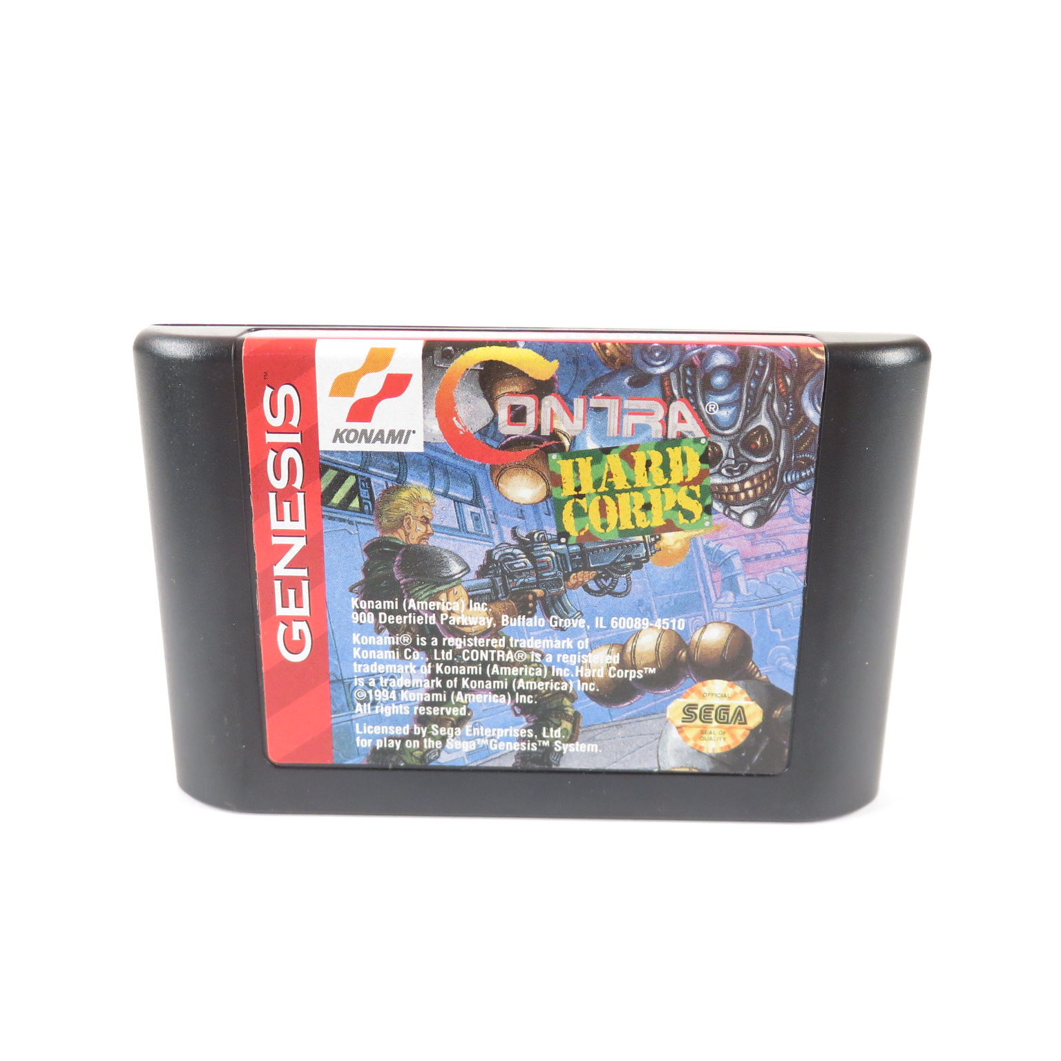 Contra Hard Corps Video Game for the Sega Genesis
