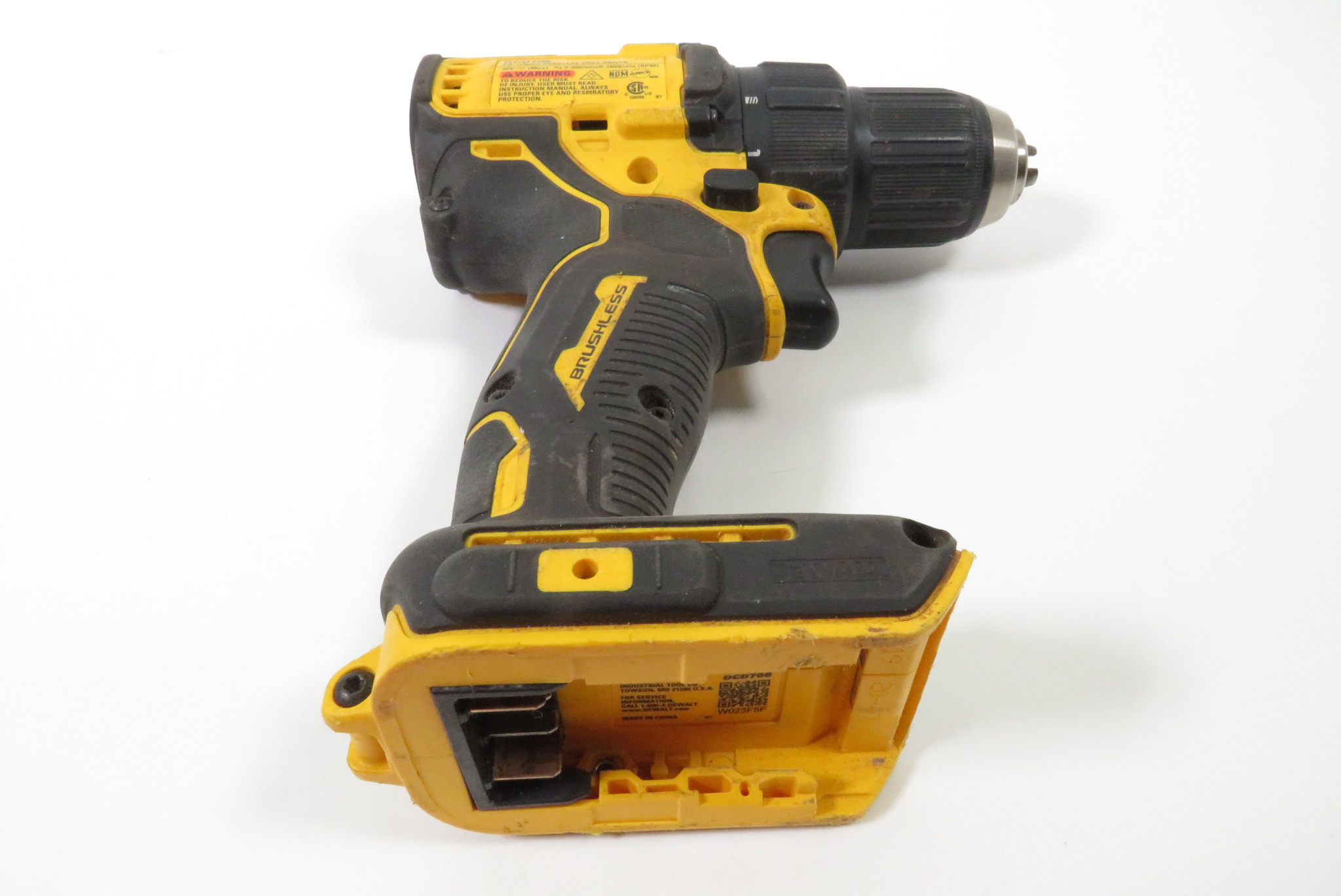 DeWalt DCD708 20V MAX Cordless Brushless Compact 1/2" Drill Driver