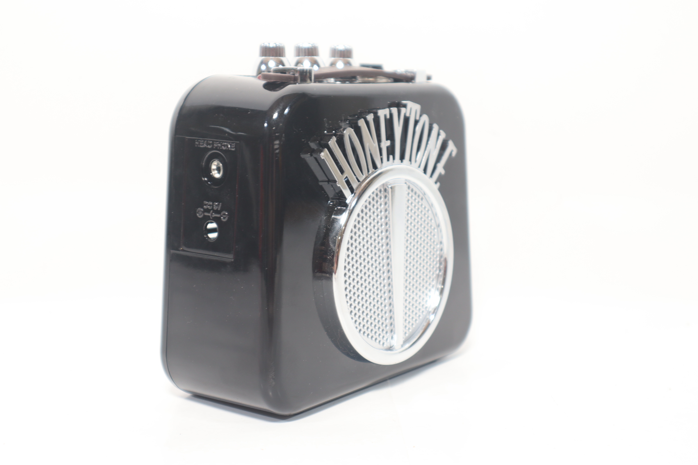 Danelectro Honeytone N-10 Black Battery & DC Powered Mini Guitar ...